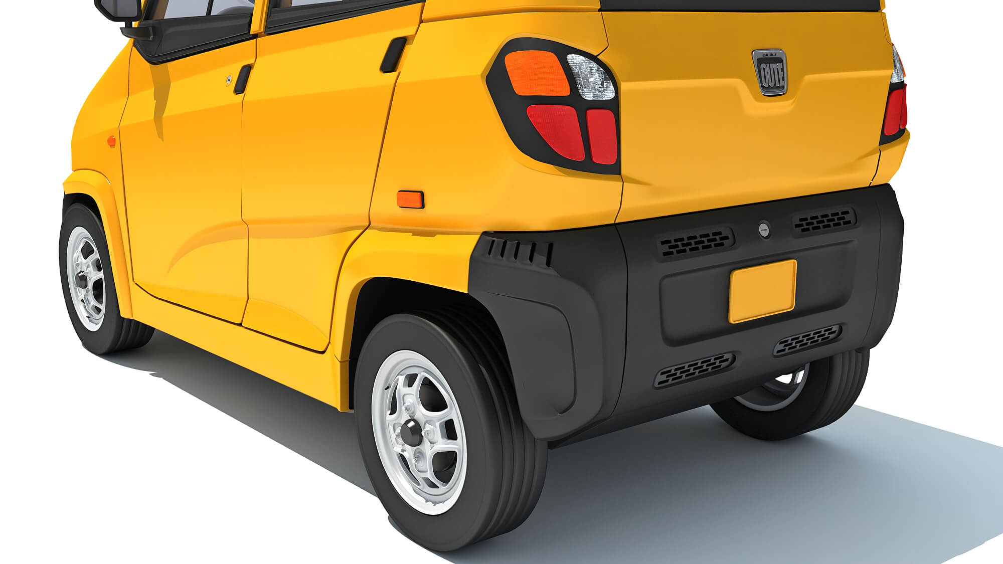 Bajaj Qute Auto Taxi - 3D Model by 3D Horse