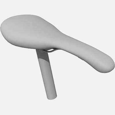 Bike Seat 01 - 3D Model by 3D Horse