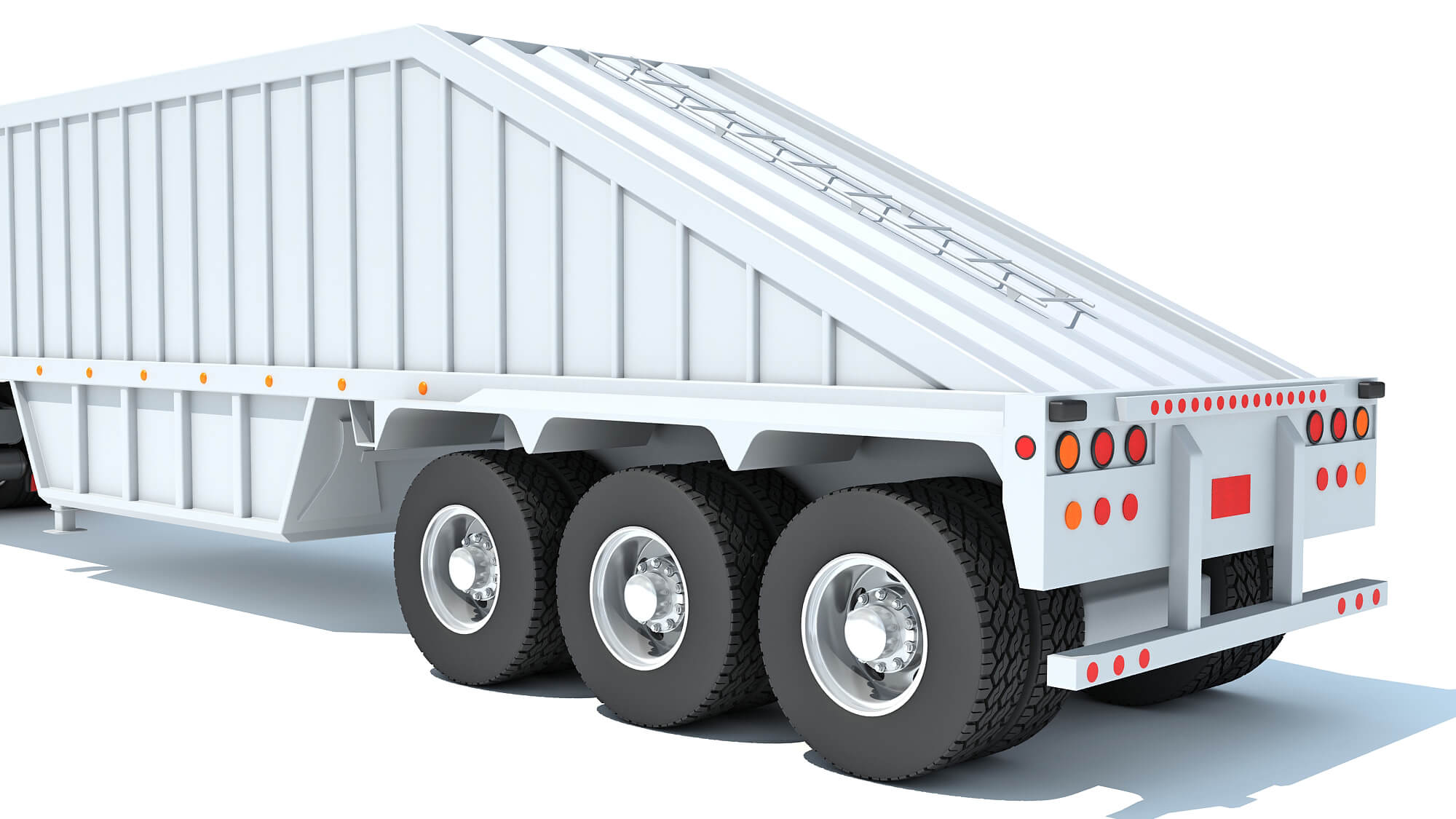 Bottom Dump Truck - 3D Model by 3D Horse