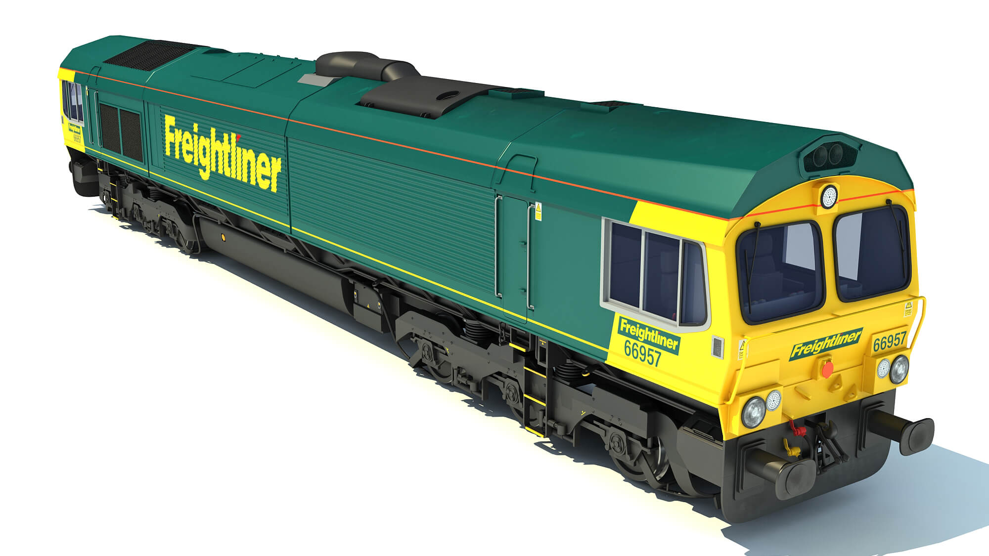 British Rail Class 66 - 3D Model by 3D Horse