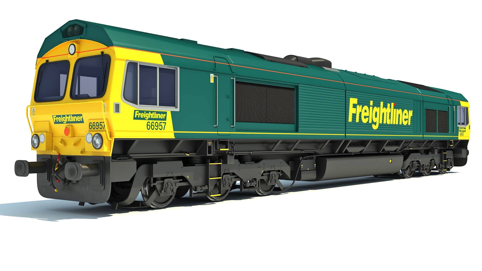 British Rail Class 66 - 3D Model by 3D Horse