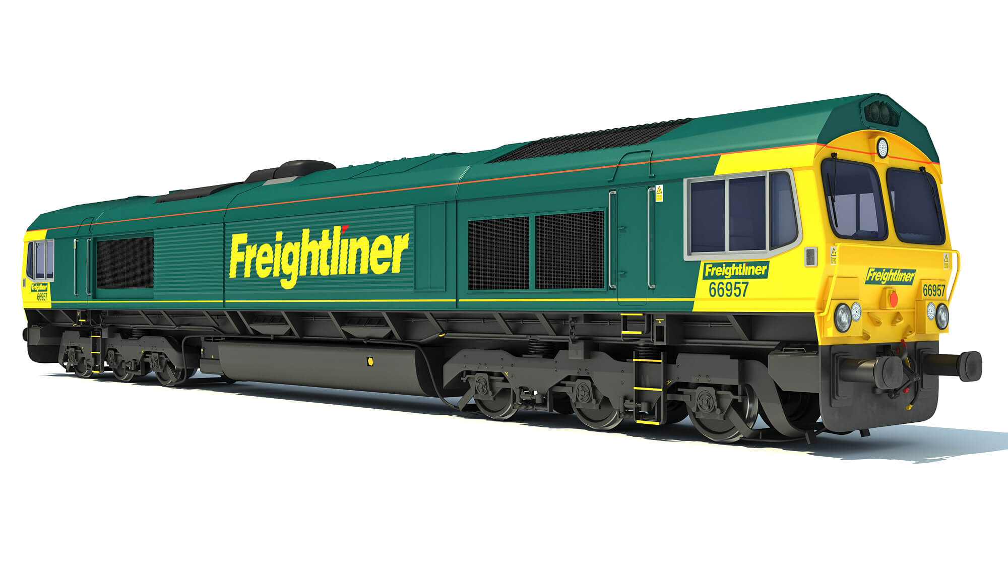 British Rail Class 66 - 3D Model by 3D Horse