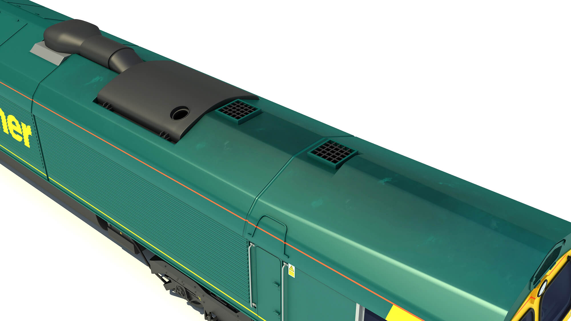 British Rail Class 66 - 3D Model by 3D Horse