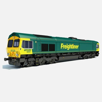 British Rail Class 66 - 3D Model by 3D Horse