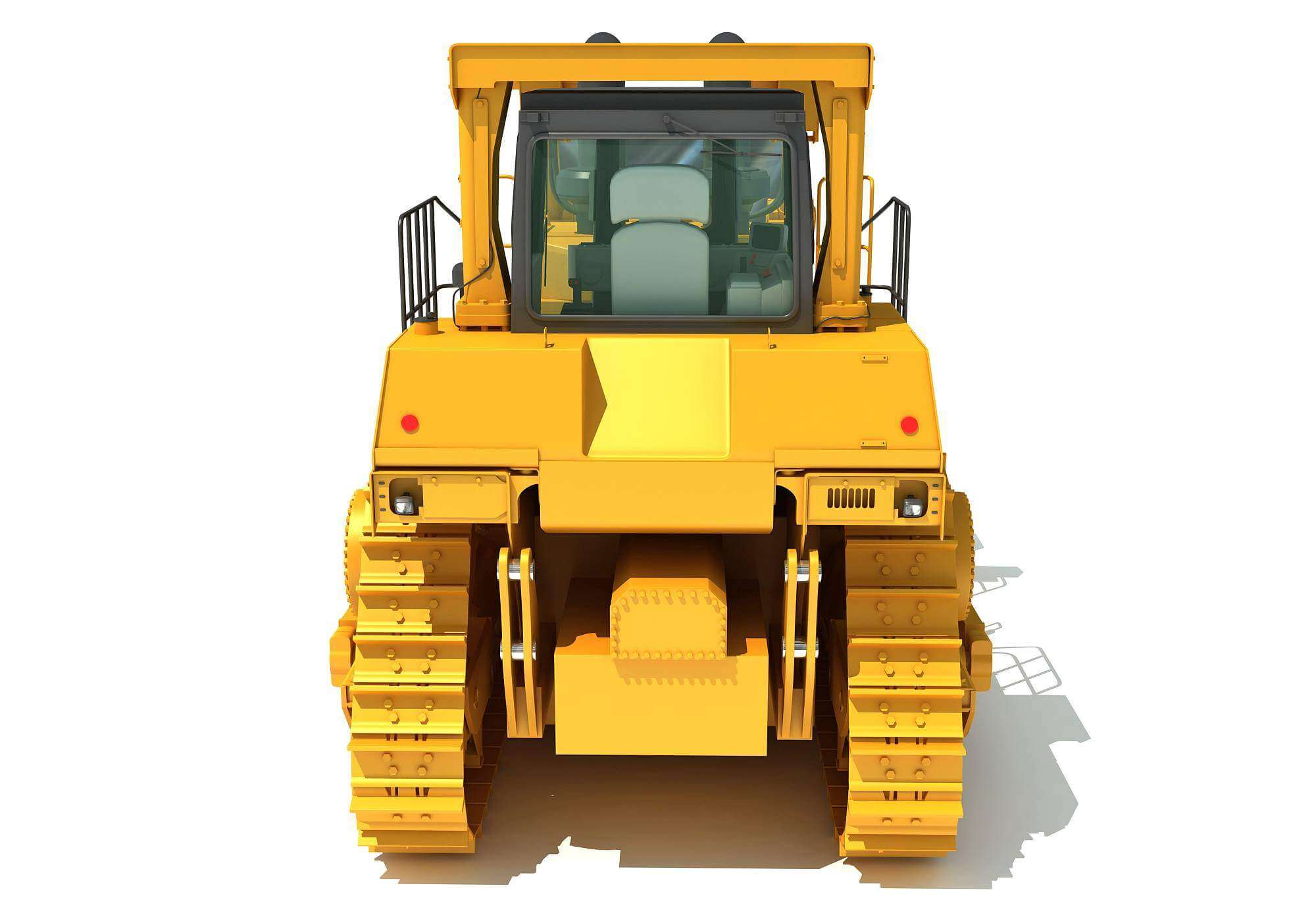 Bulldozer Front View