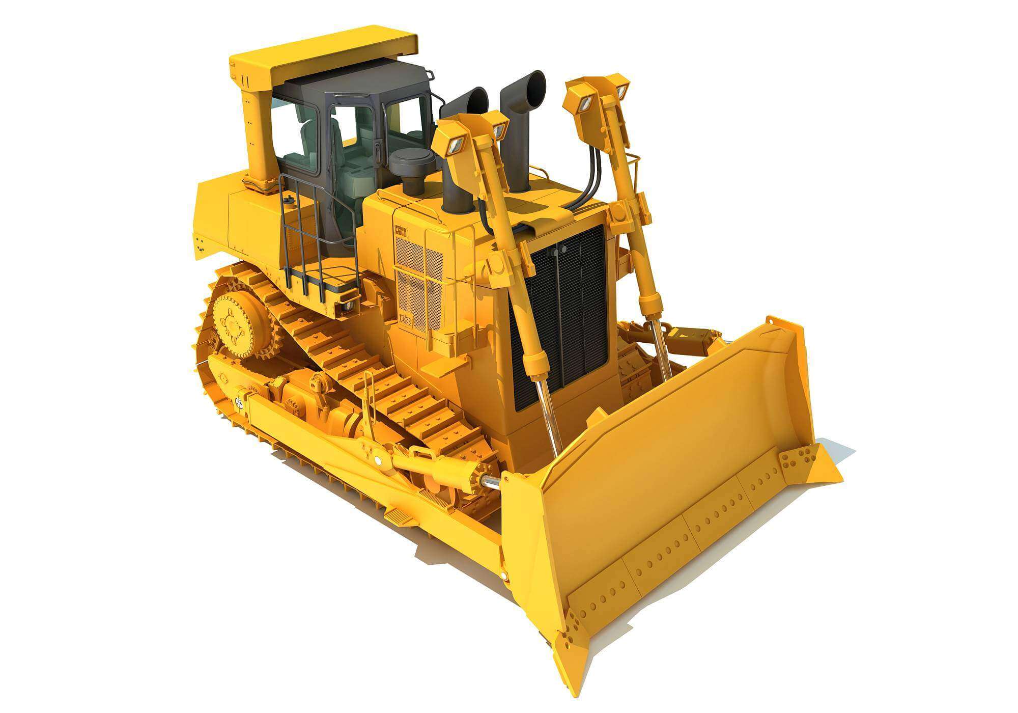 Bulldozer - 3D Model by 3D Horse