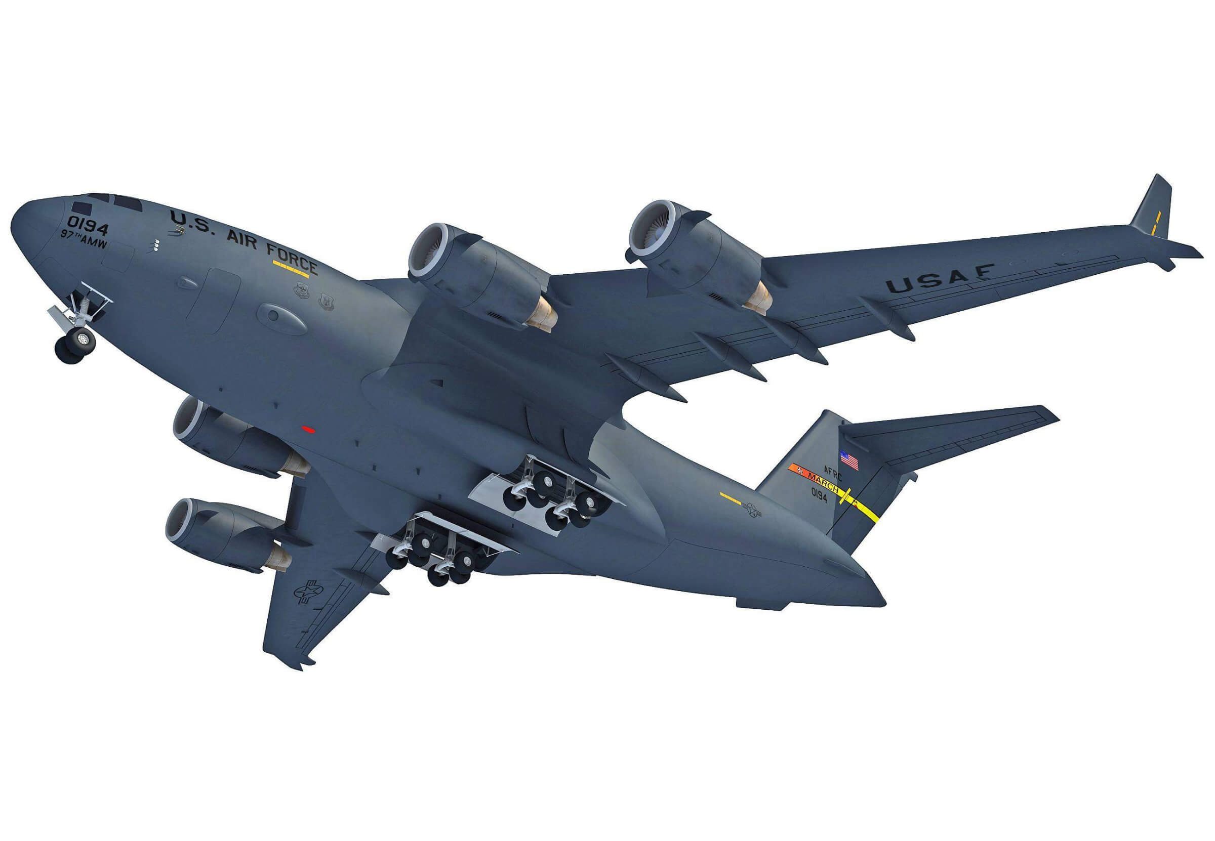 C-17 Globemaster III 3D Model by 3D Horse