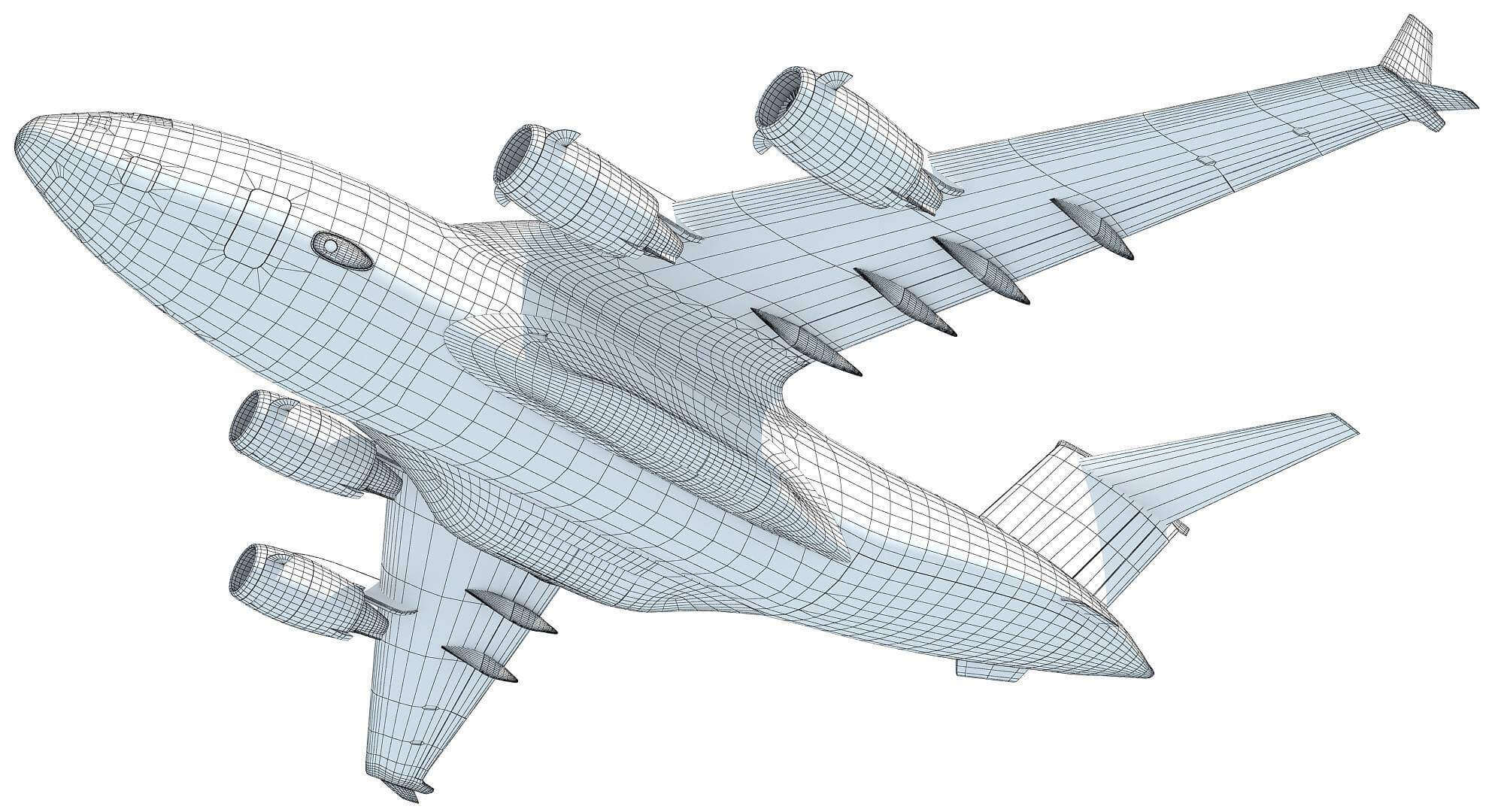 C-17 Globemaster Military Transport Aircraft 3D Model by 3D Horse
