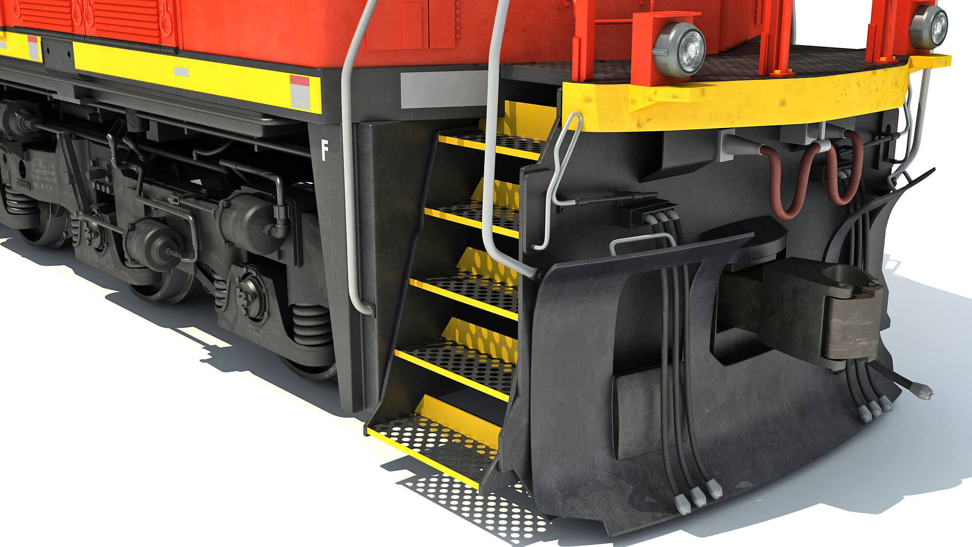 Canadian National Locomotive - 3D Model by 3D Horse