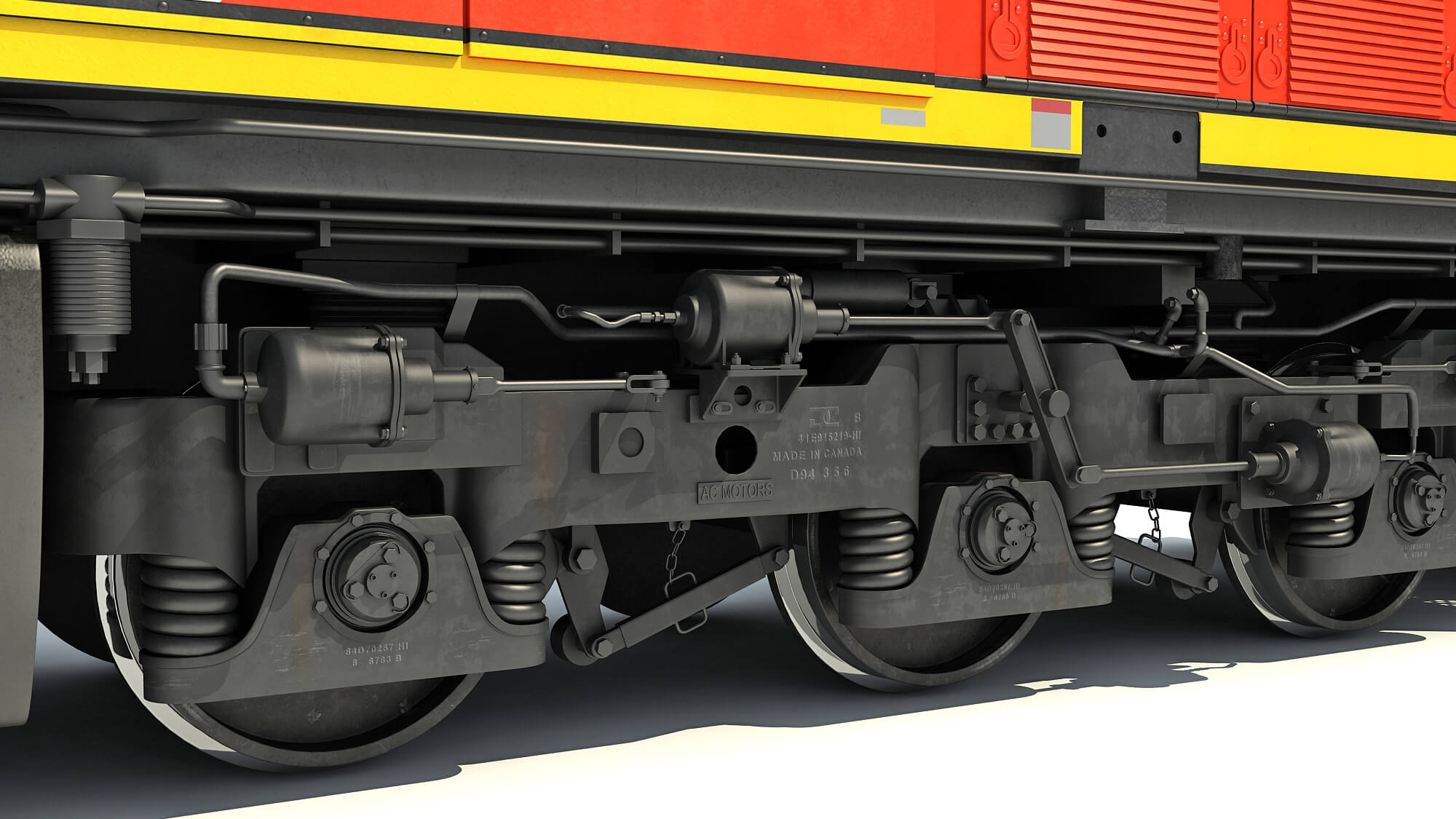 Canadian National Locomotive - 3D Model by 3D Horse