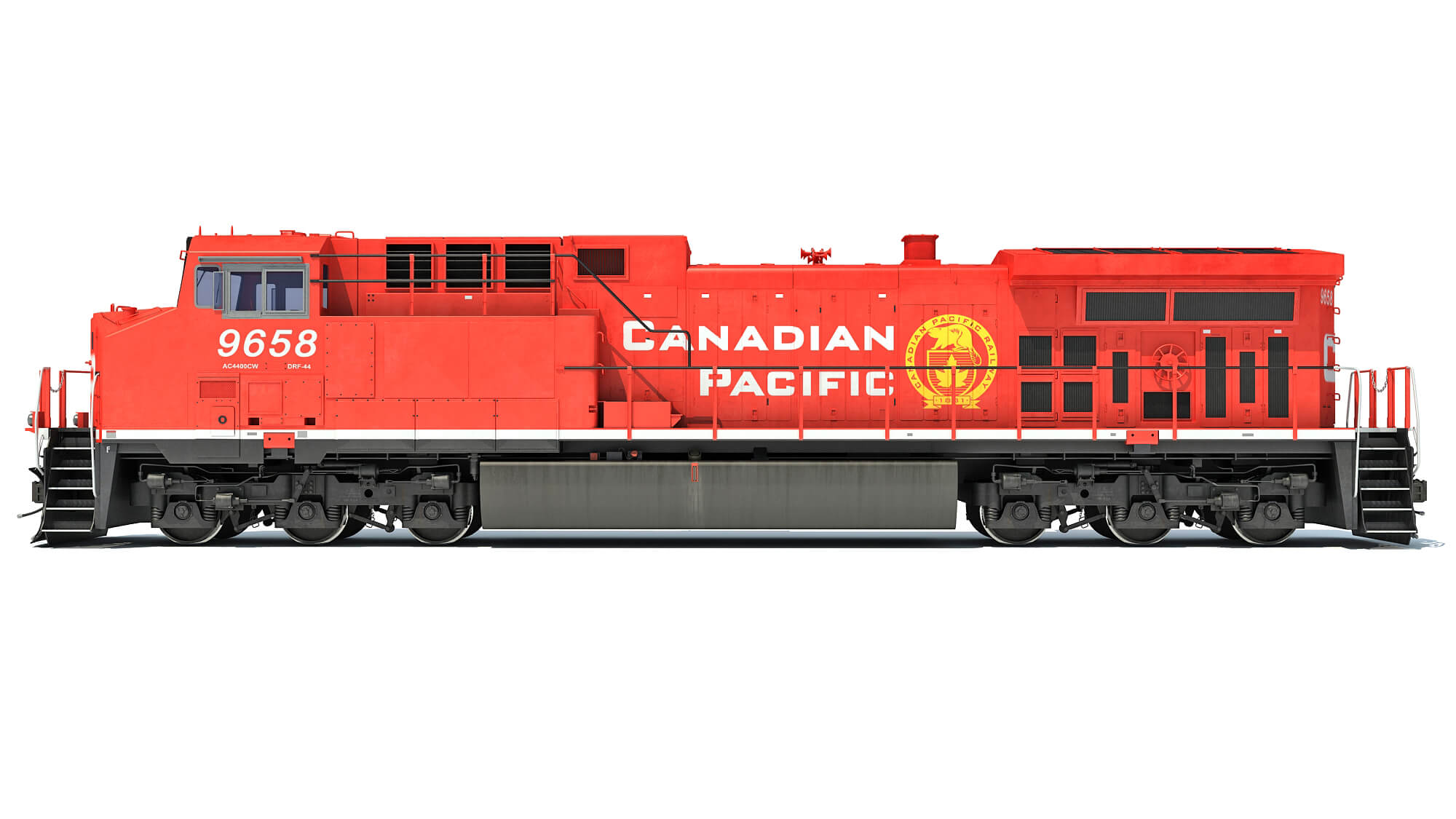 Canadian Pacific Locomotive - 3D Model by 3D Horse