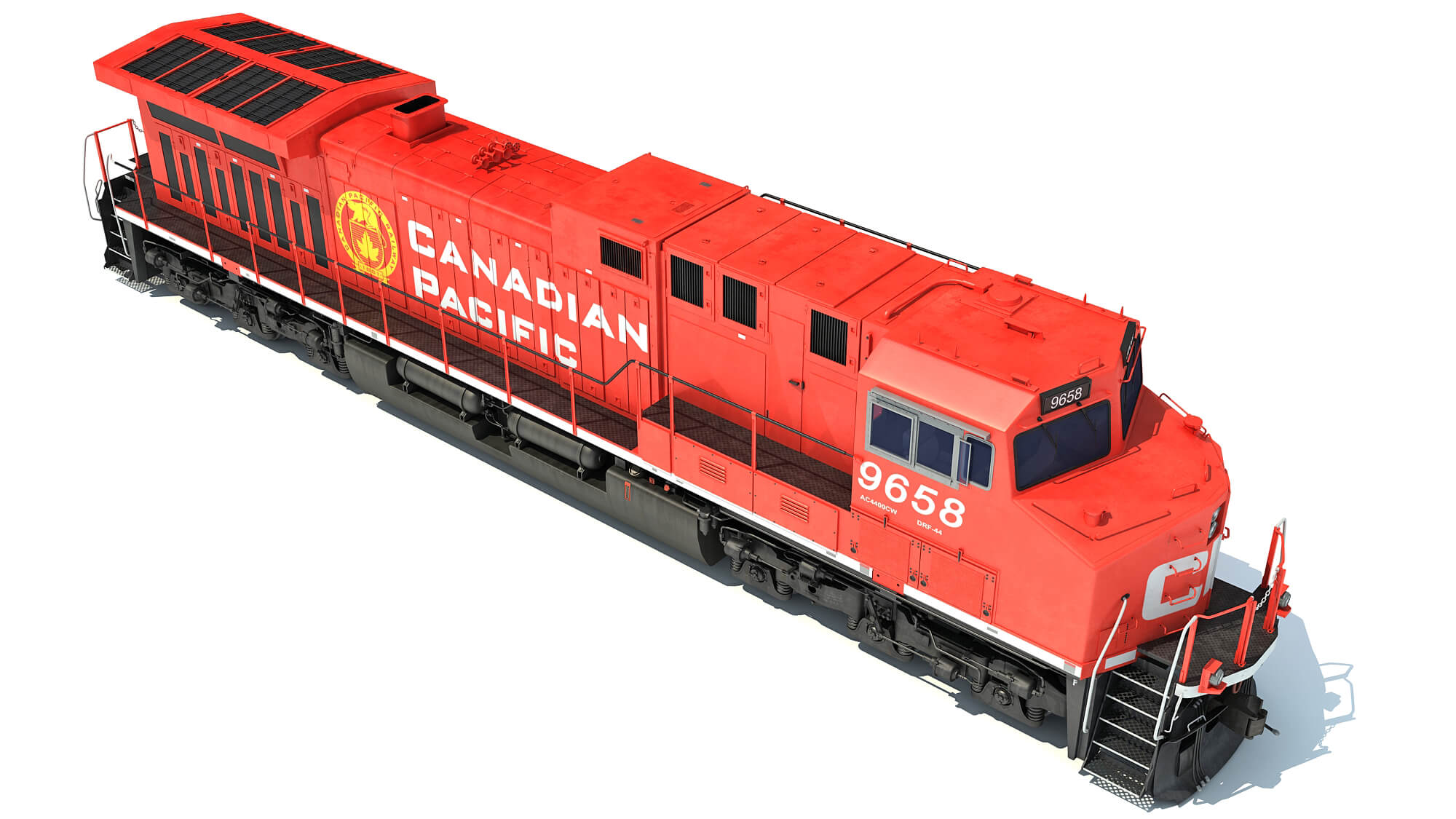 Canadian Pacific Locomotive - 3D Model by 3D Horse