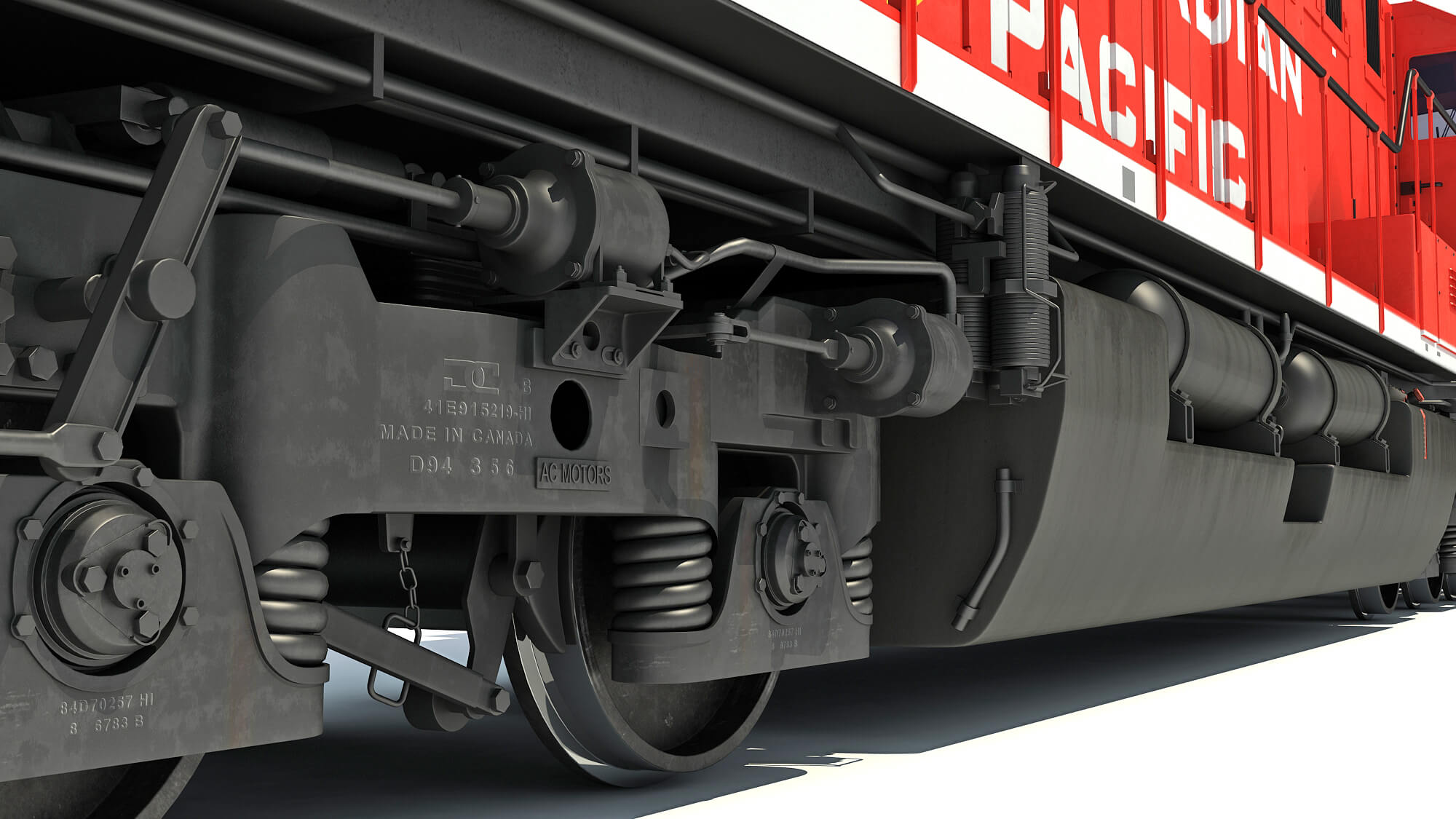 Canadian Pacific Locomotive - 3D Model by 3D Horse