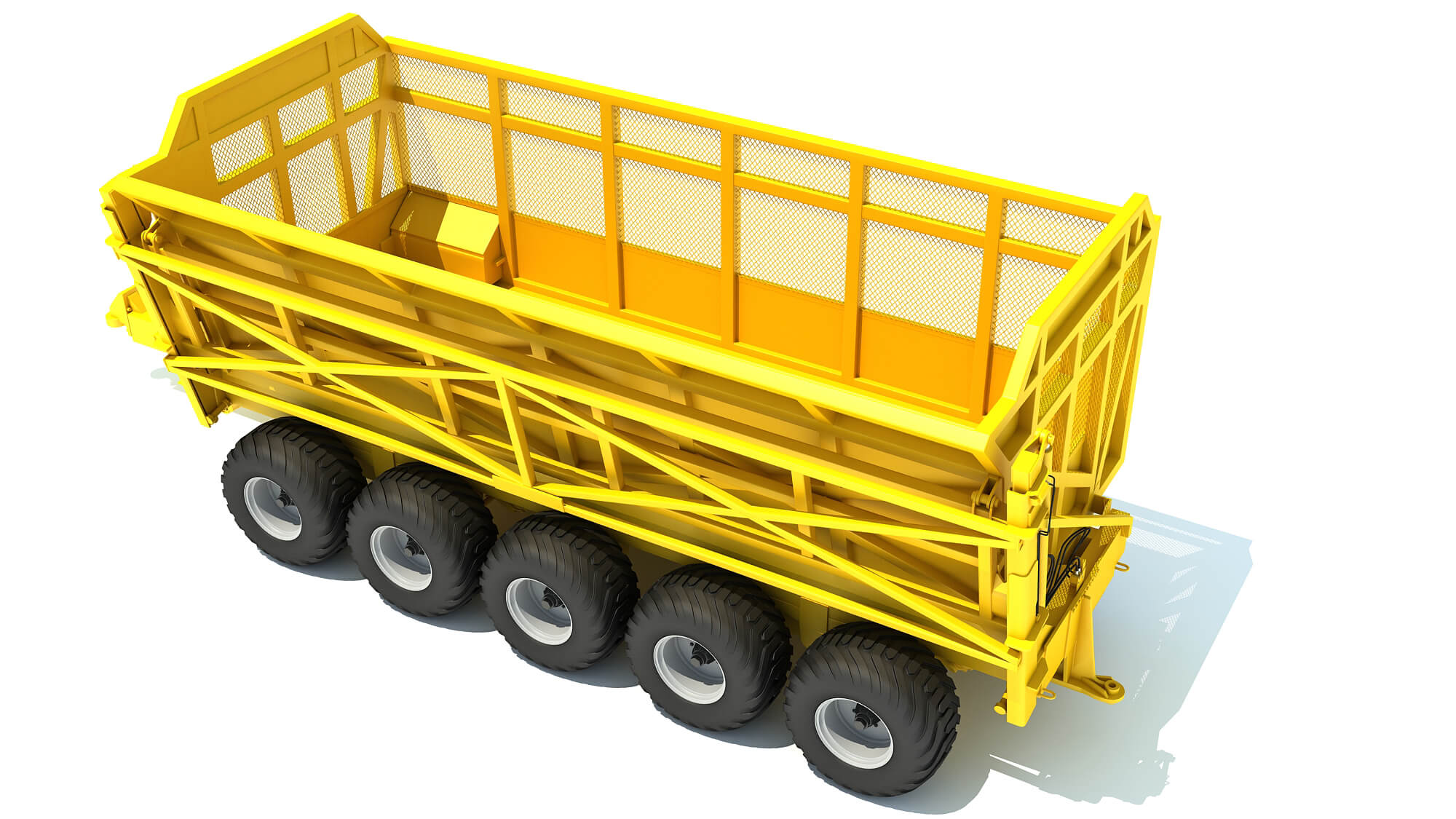 Cane Transfer Trailer - 3D Model by 3D Horse