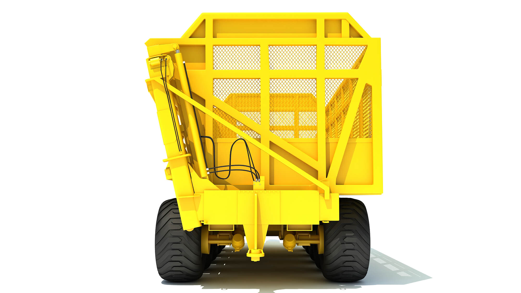 Cane Transfer Trailer - 3D Model by 3D Horse