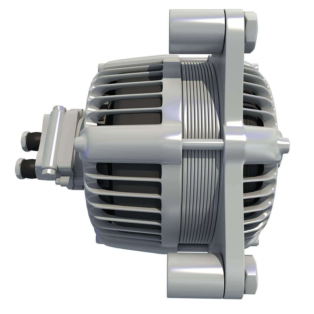 Car Alternator - 3D Model by 3D Horse