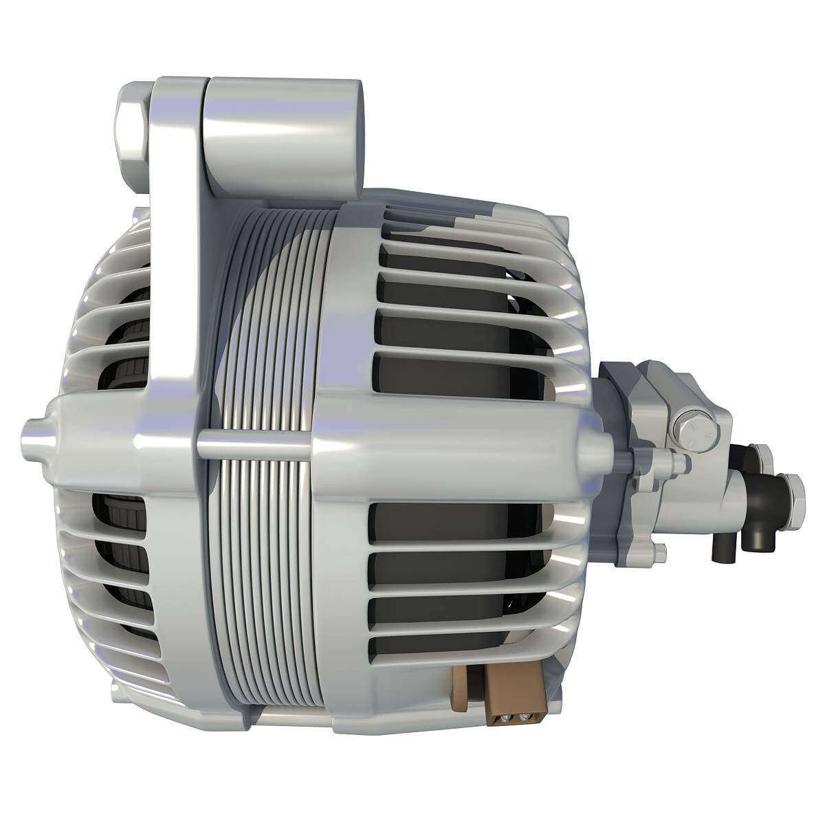 Car Alternator - 3D Model by 3D Horse