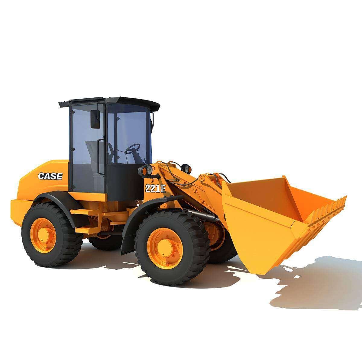 Case Public Works Vehicles - 3D Model by 3D Horse