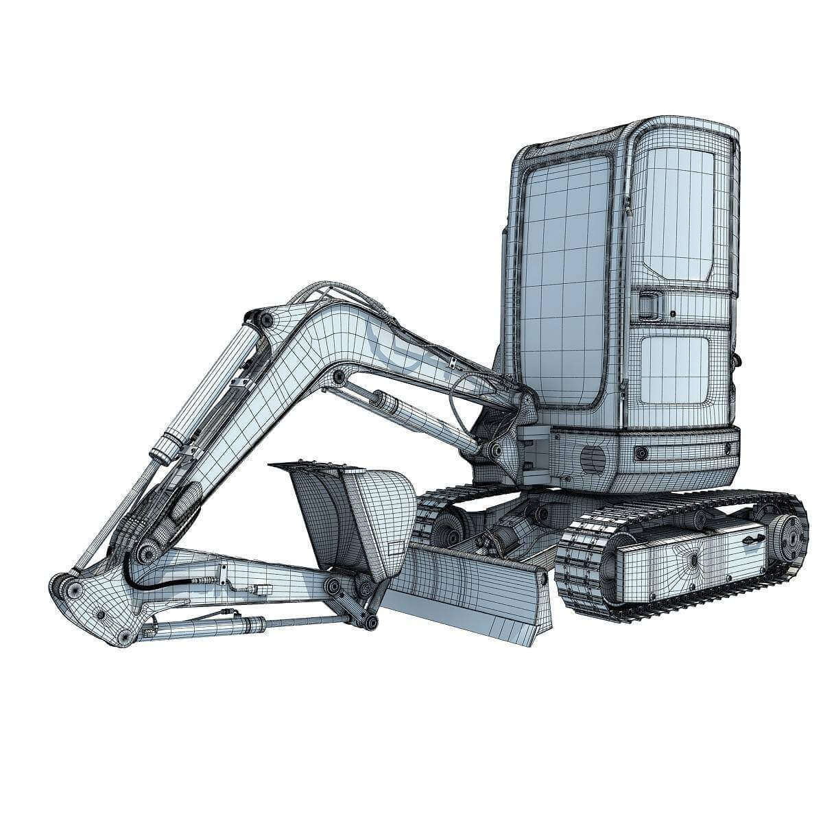 Case Public Works Vehicles - 3D Model by 3D Horse