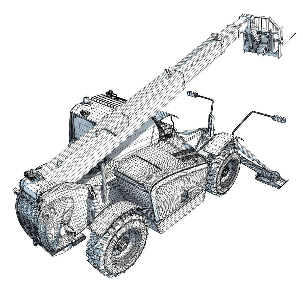 Case Public Works Vehicles - 3D Model by 3D Horse