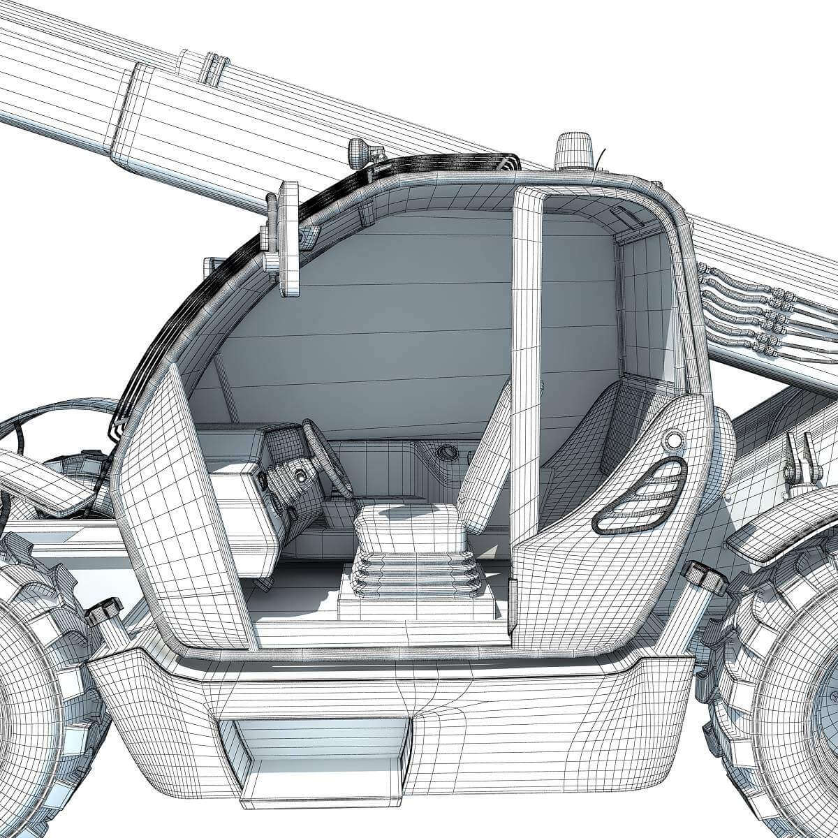 Case Telescopic Handler - 3D Model by 3D Horse