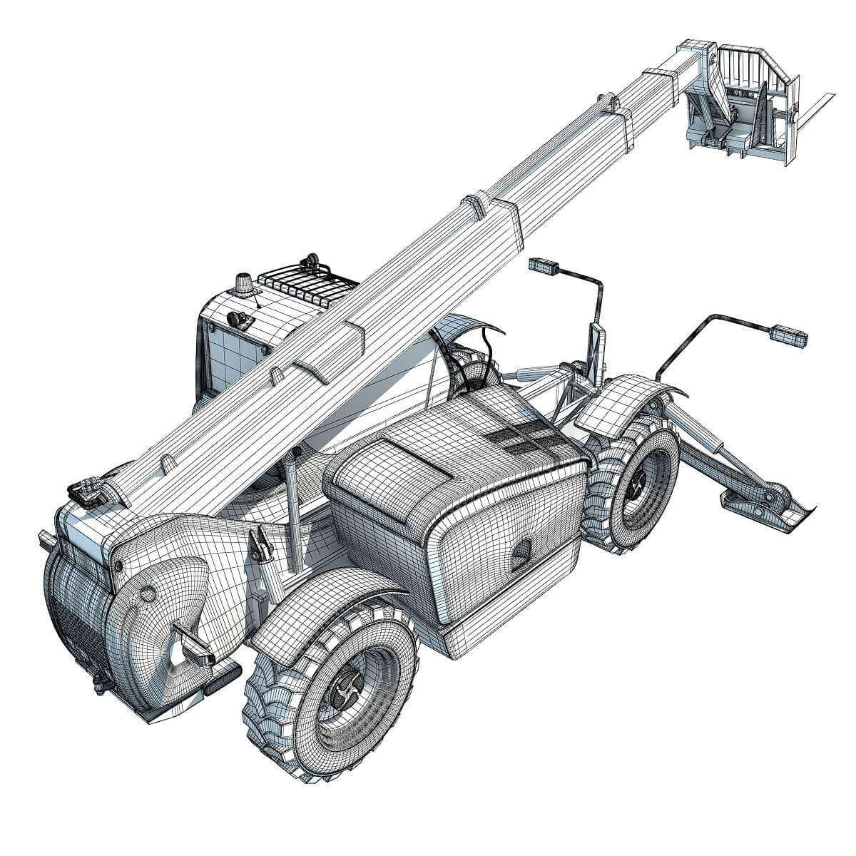 Case Telescopic Handler - 3D Model by 3D Horse