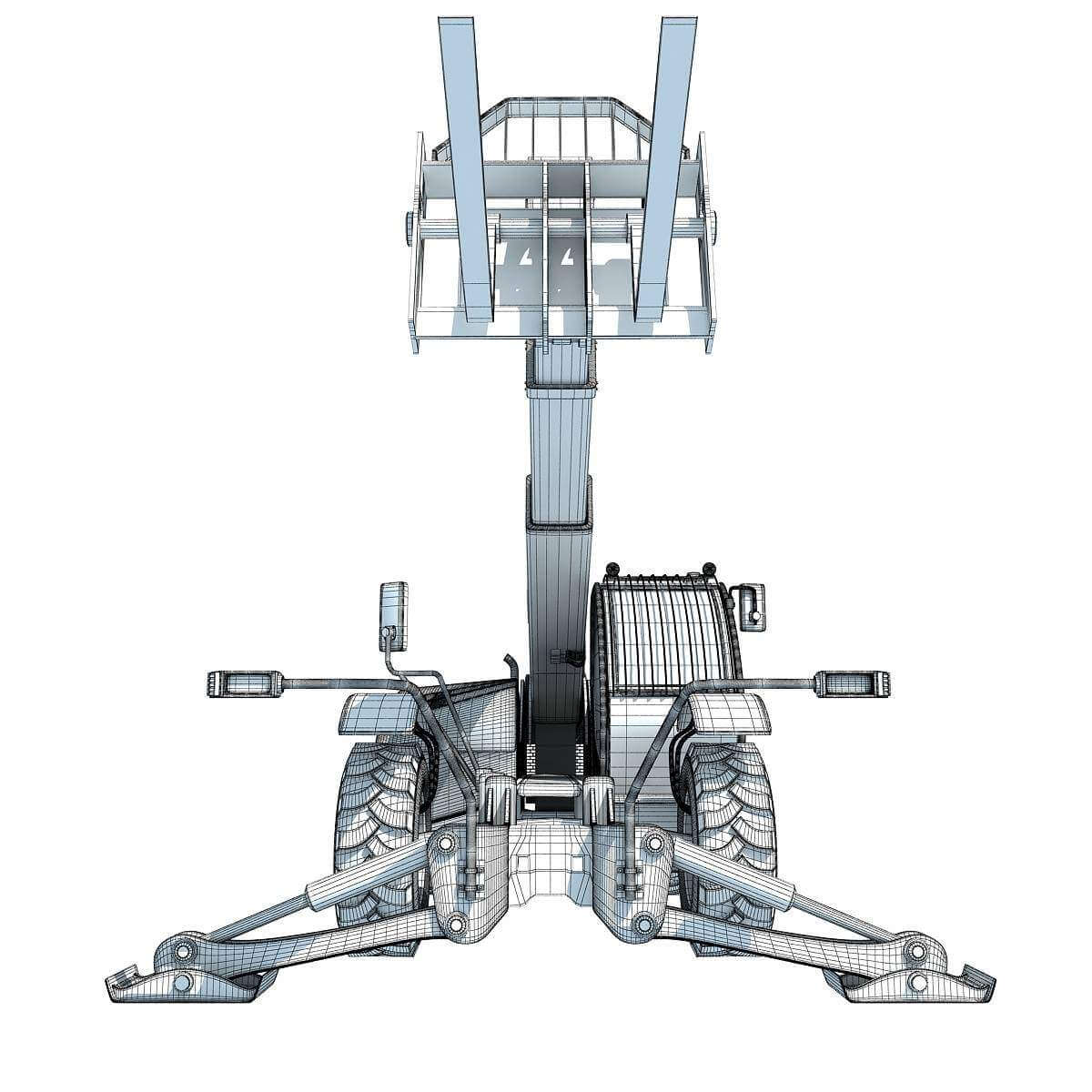 Case Telescopic Handler - 3D Model by 3D Horse