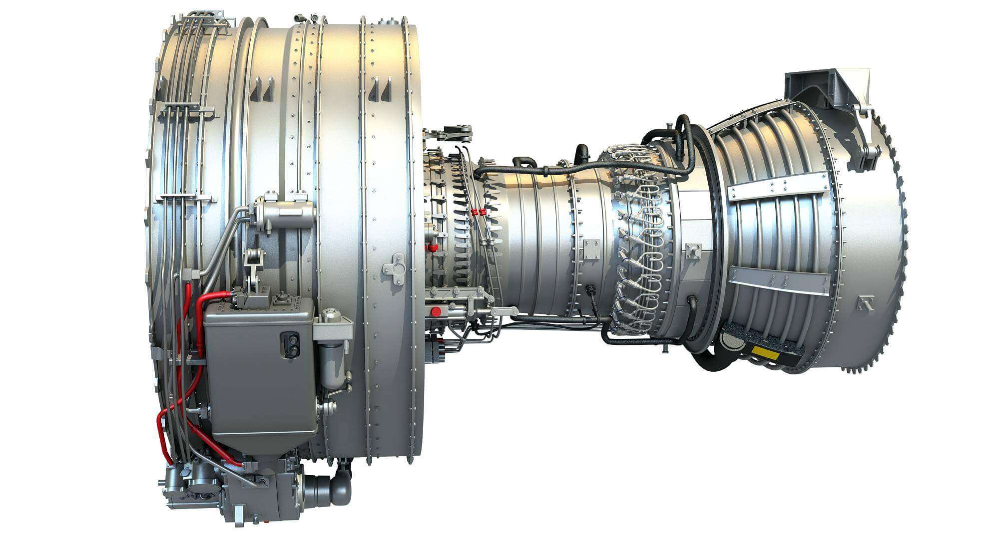 CFM International CFM56 Turbofan Jet Engine - 3D Model by 3D Horse