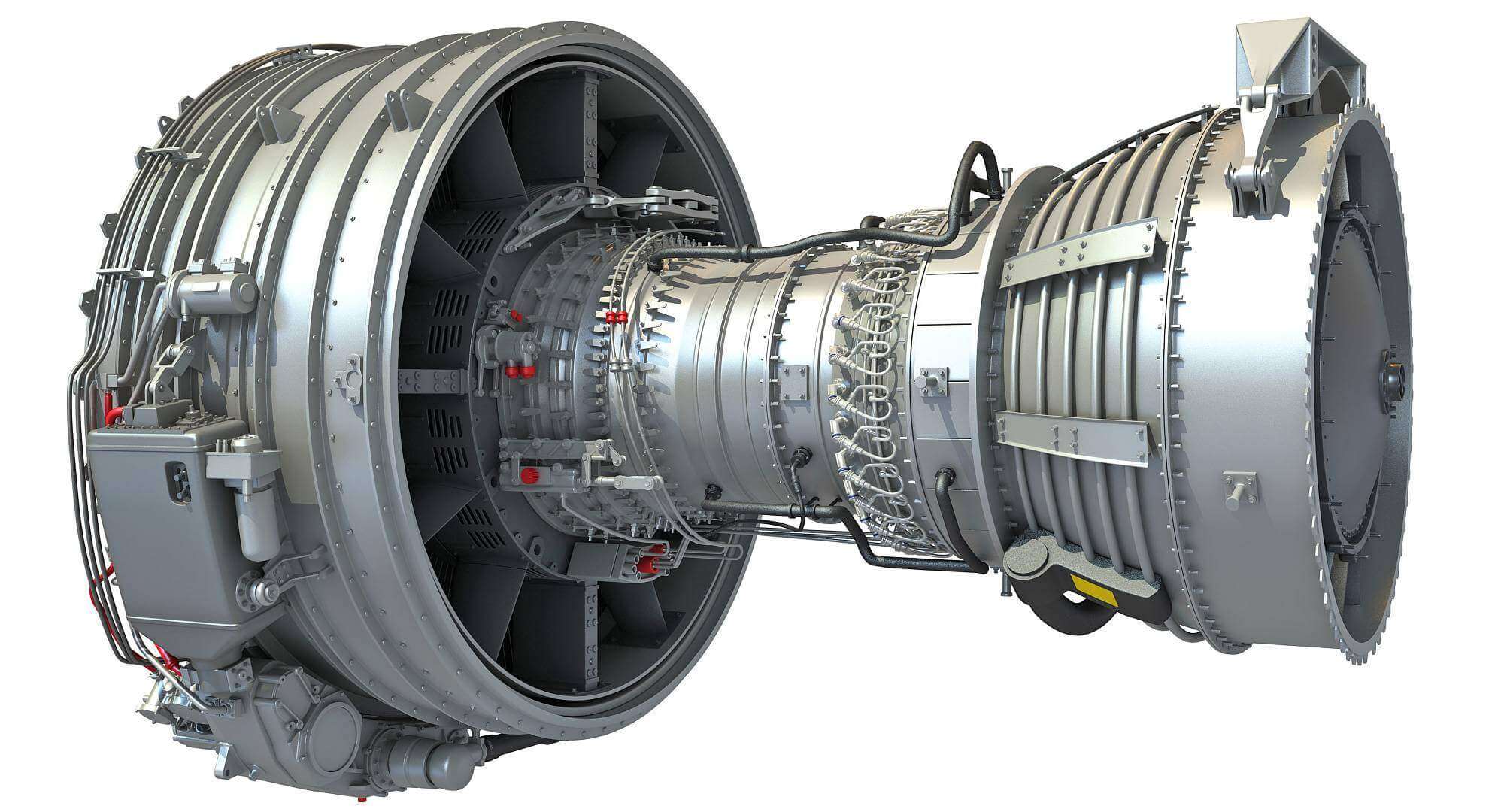 CFM International CFM56 Turbofan Jet Engine - 3D Model by 3D Horse