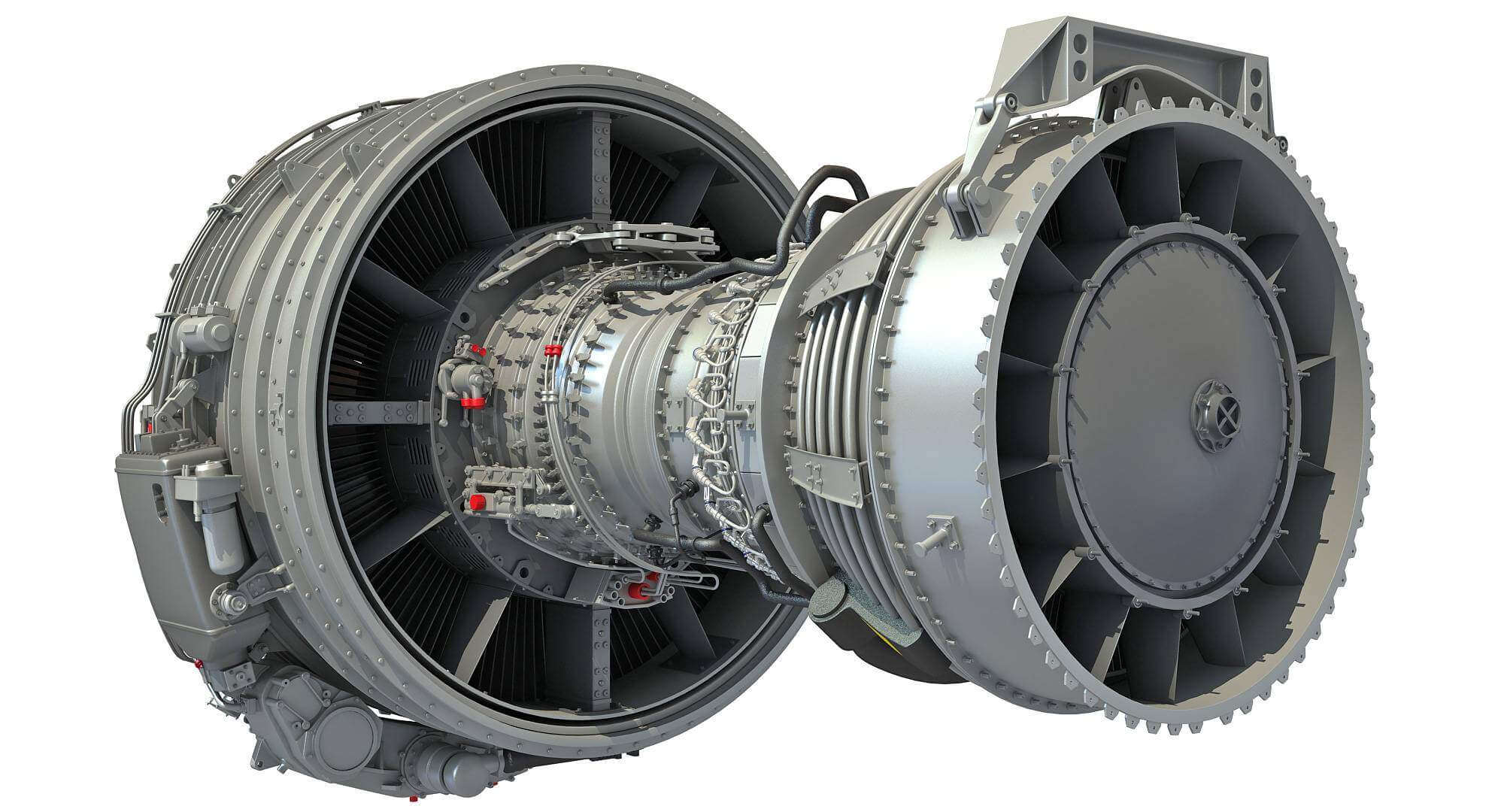 CFM International CFM56 Turbofan Jet Engine - 3D Model by 3D Horse