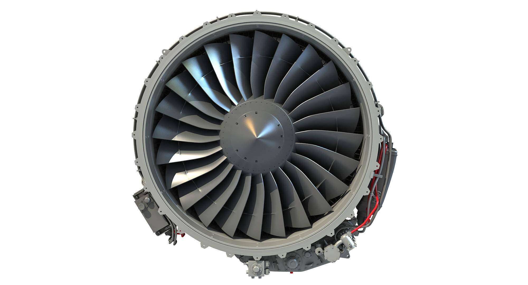 CFM International CFM56 Turbofan Jet Engine - 3D Model by 3D Horse