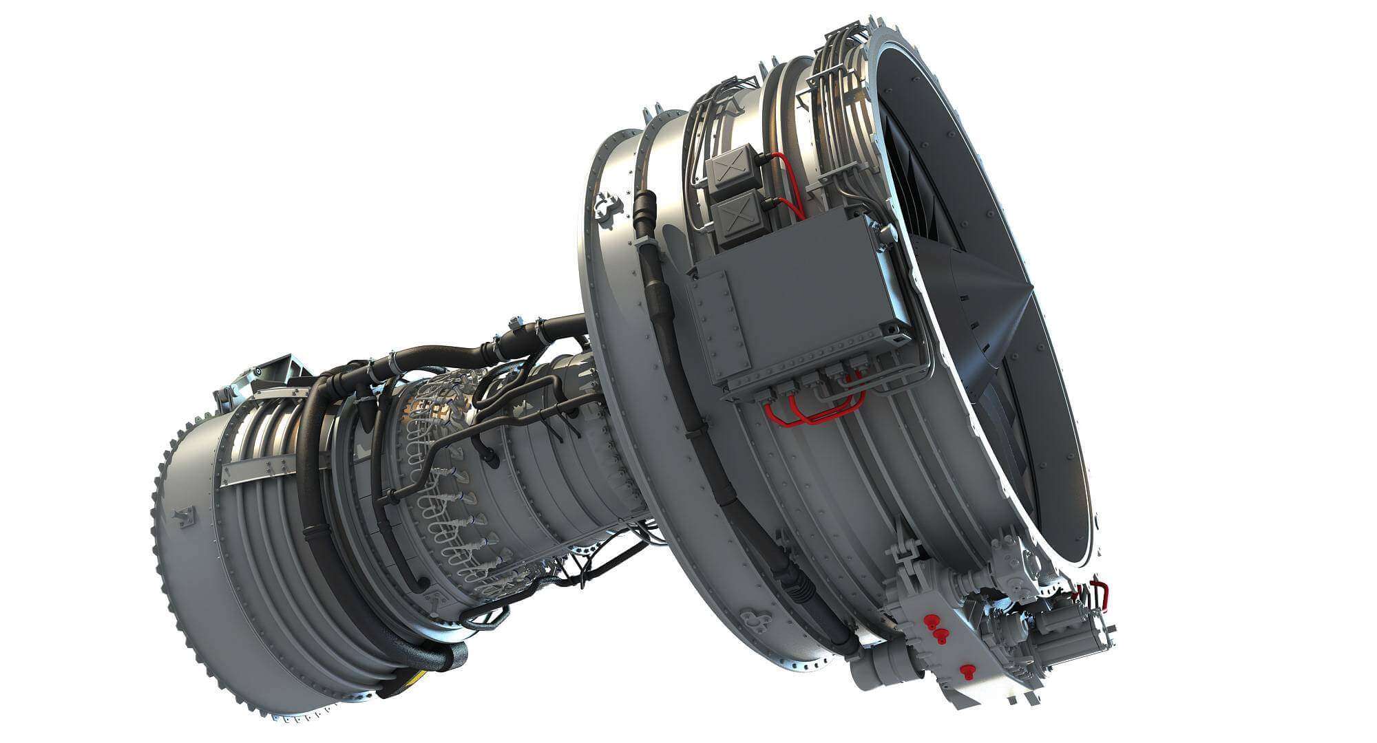 CFM International CFM56 Turbofan Jet Engine - 3D Model by 3D Horse