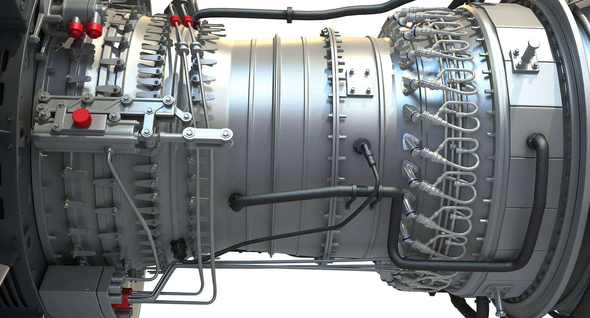 CFM International CFM56 Turbofan Jet Engine - 3D Model by 3D Horse