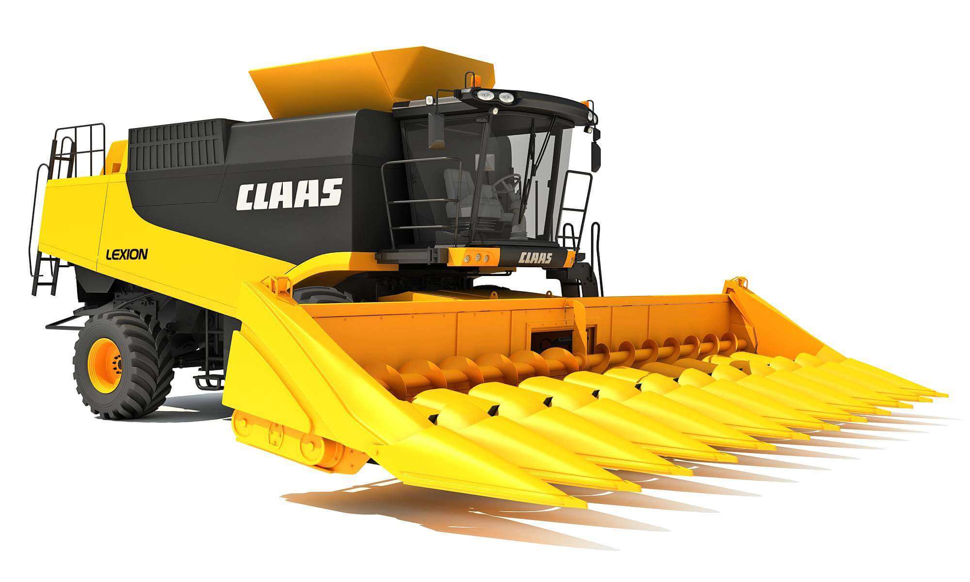 Claas Combine - 3D Model by 3D Horse