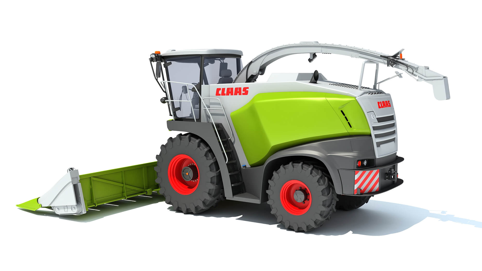 Claas Corn Combine - 3D Model by 3D Horse