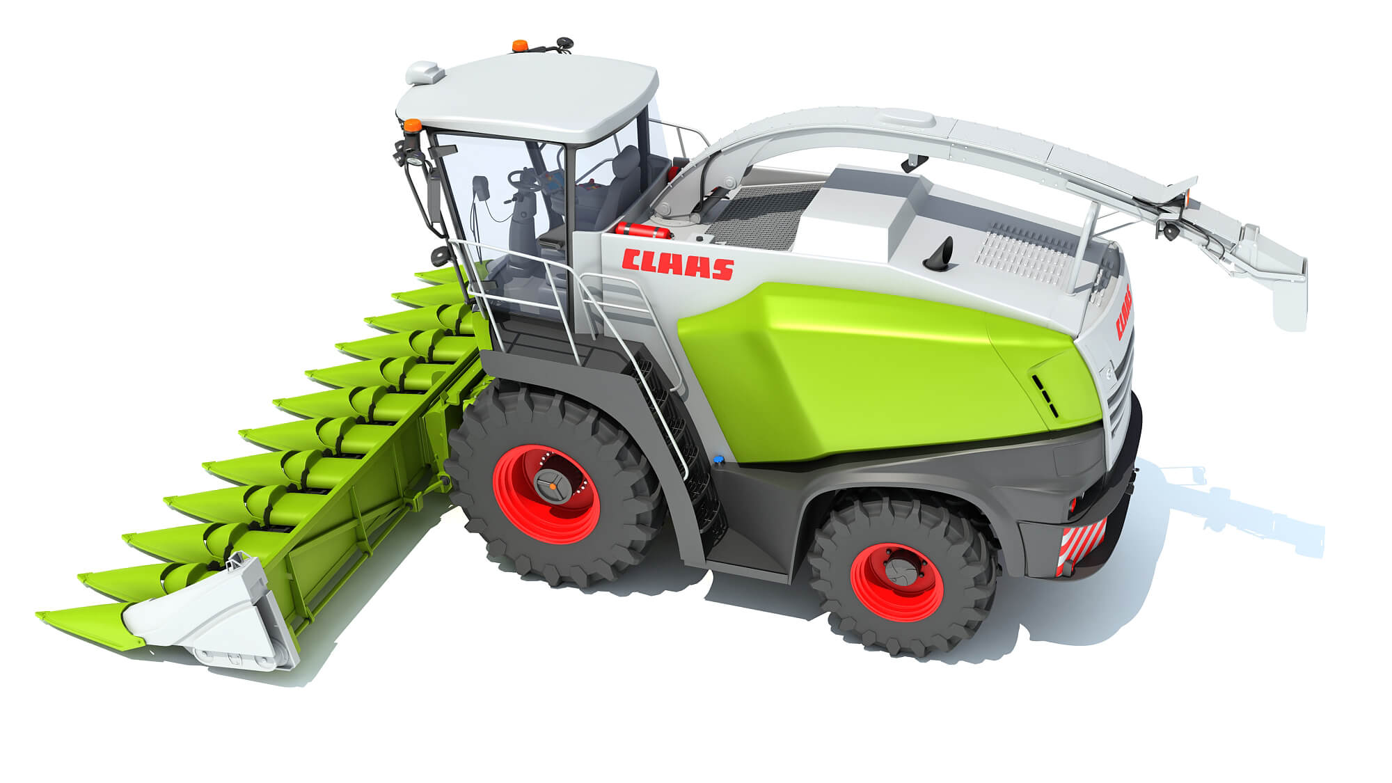 Claas Corn Combine - 3D Model by 3D Horse
