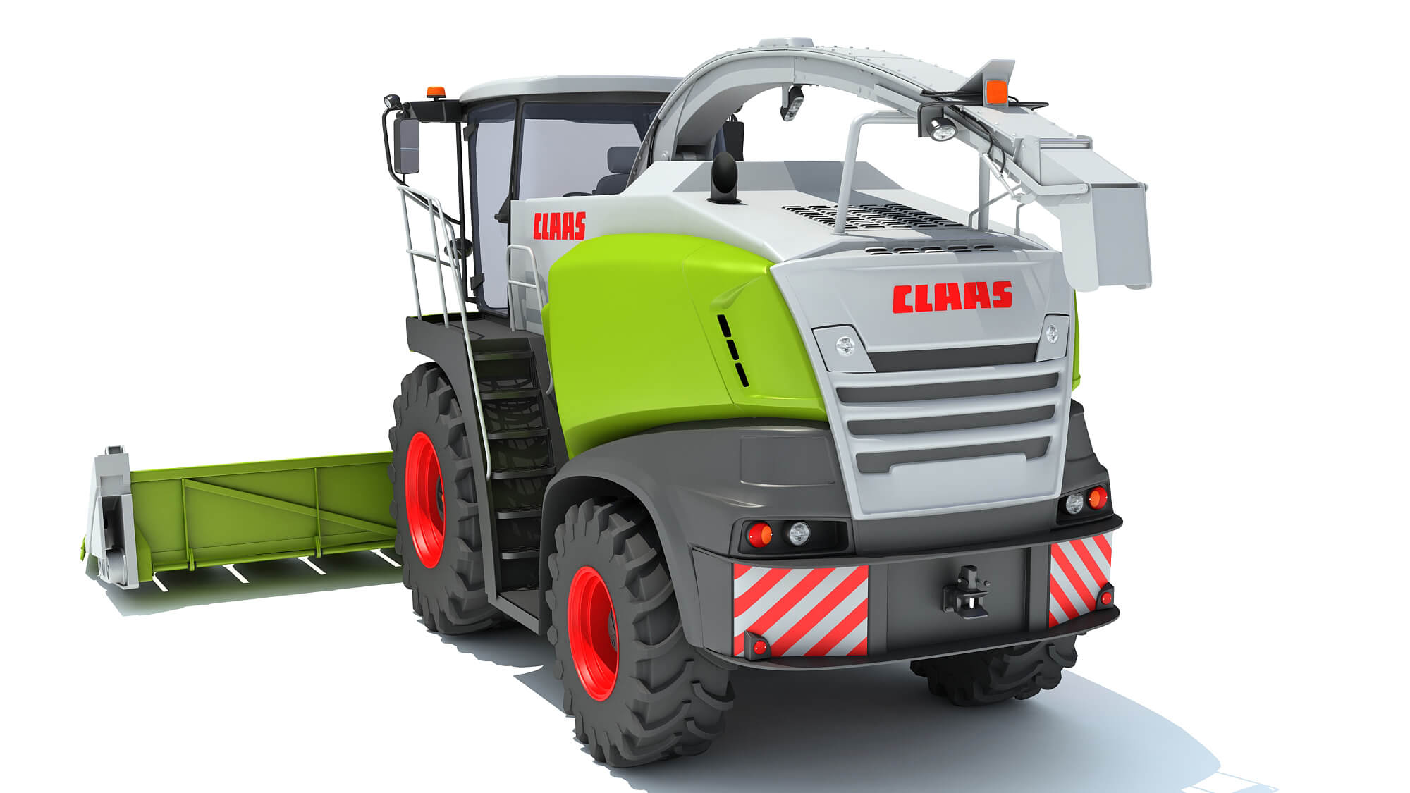 Claas Corn Combine - 3D Model by 3D Horse