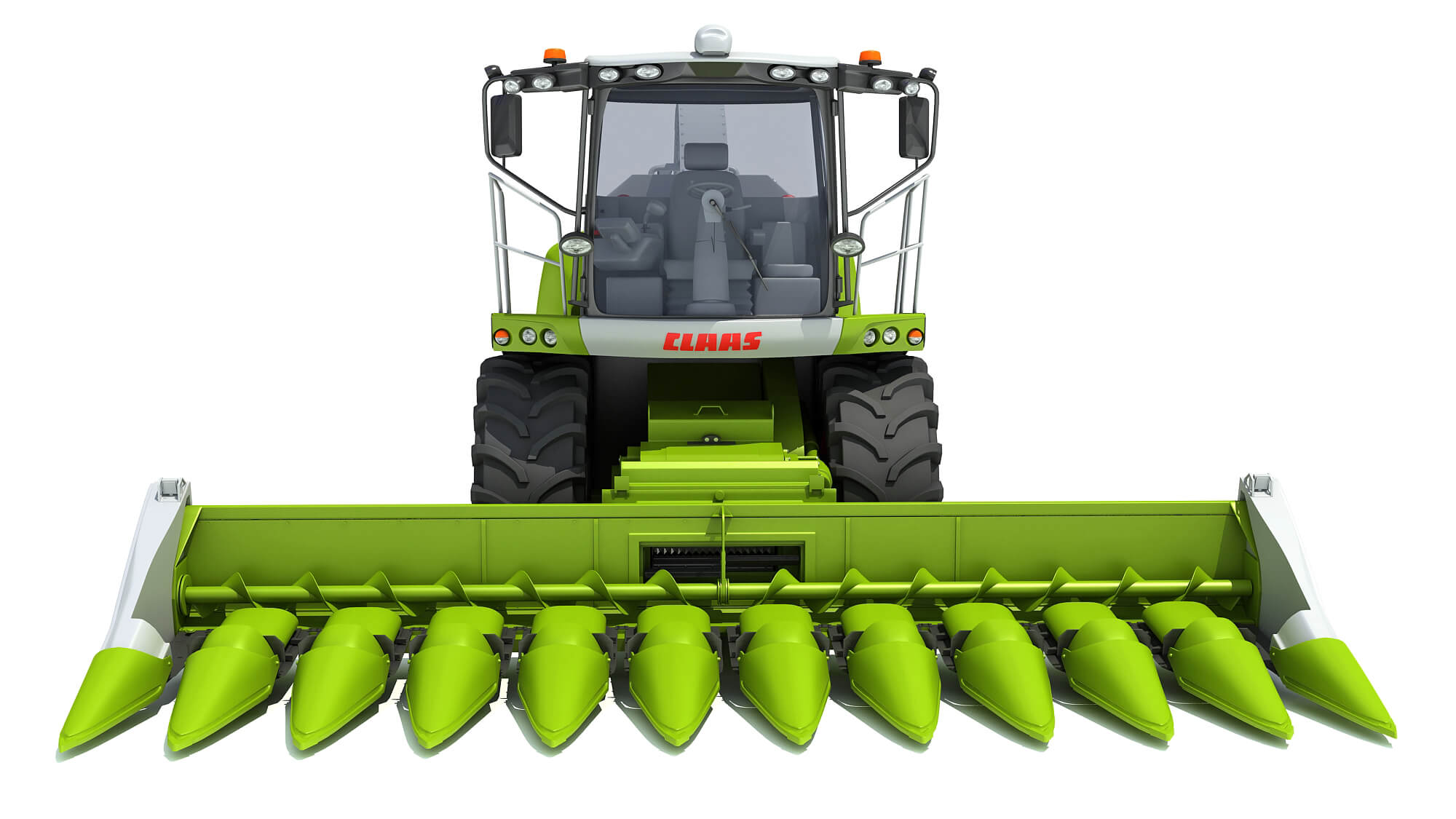 Claas Corn Combine - 3D Model by 3D Horse