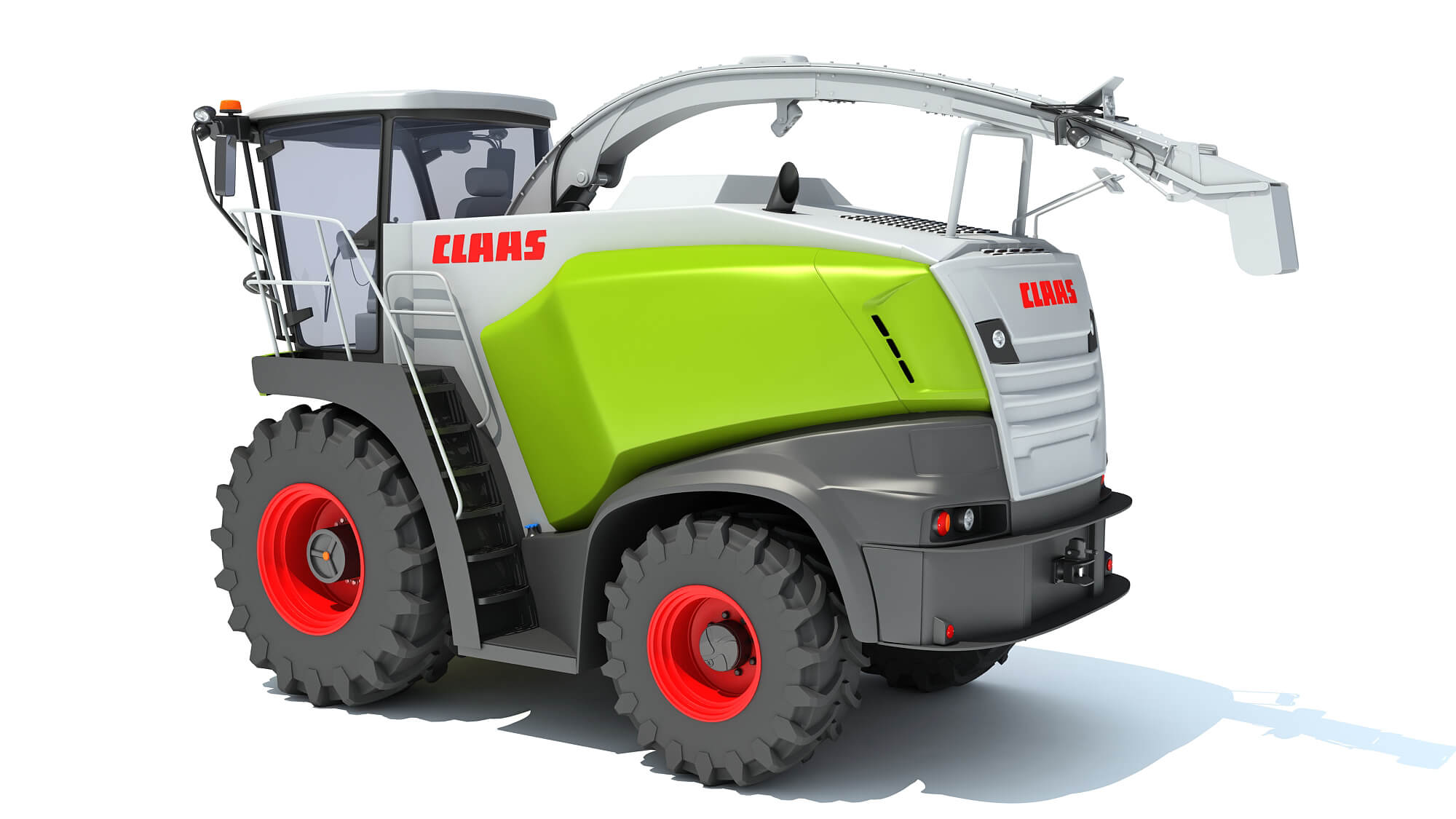 Claas Jaguar Combine Harvester - 3D Model by 3D Horse
