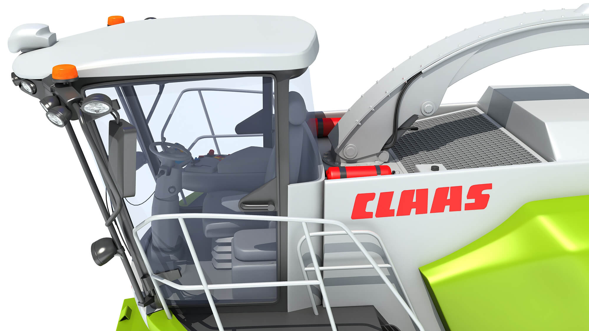 Claas Jaguar Combine Harvester - 3D Model by 3D Horse