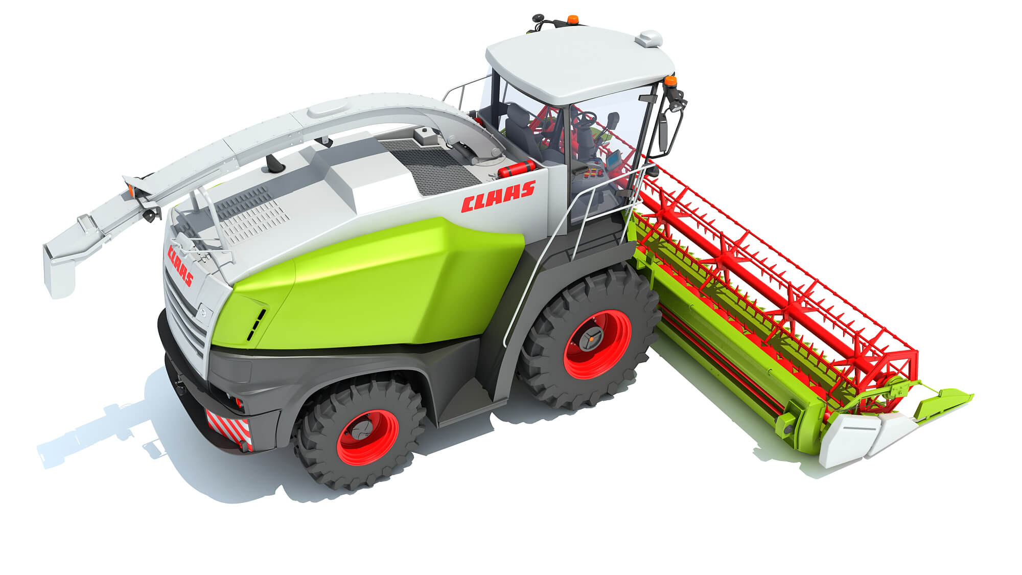 Claas Jaguar Combine Harvester - 3D Model by 3D Horse