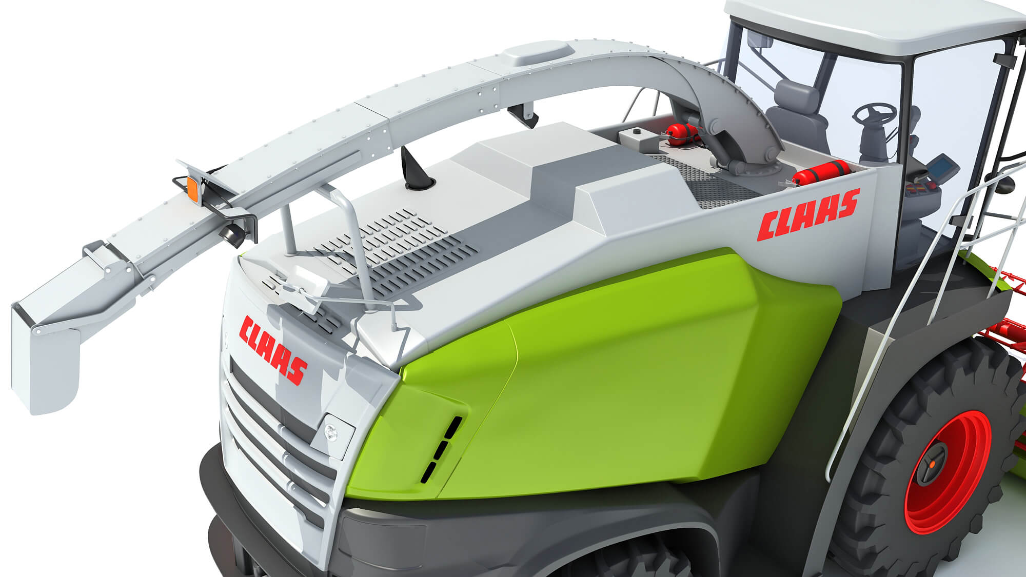 Claas Jaguar Combine Harvester - 3D Model by 3D Horse