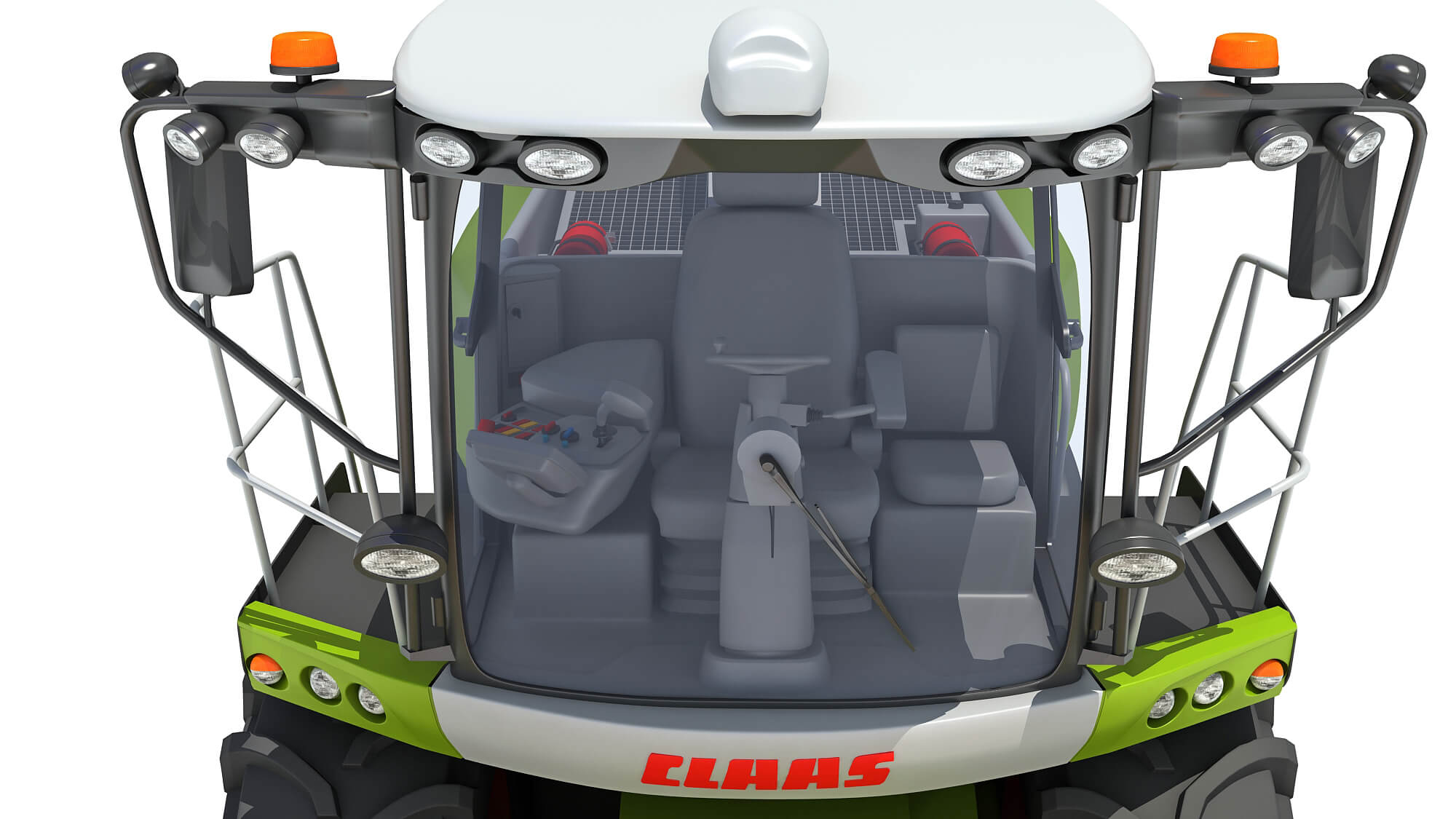 Claas Jaguar Combine Harvester - 3D Model by 3D Horse