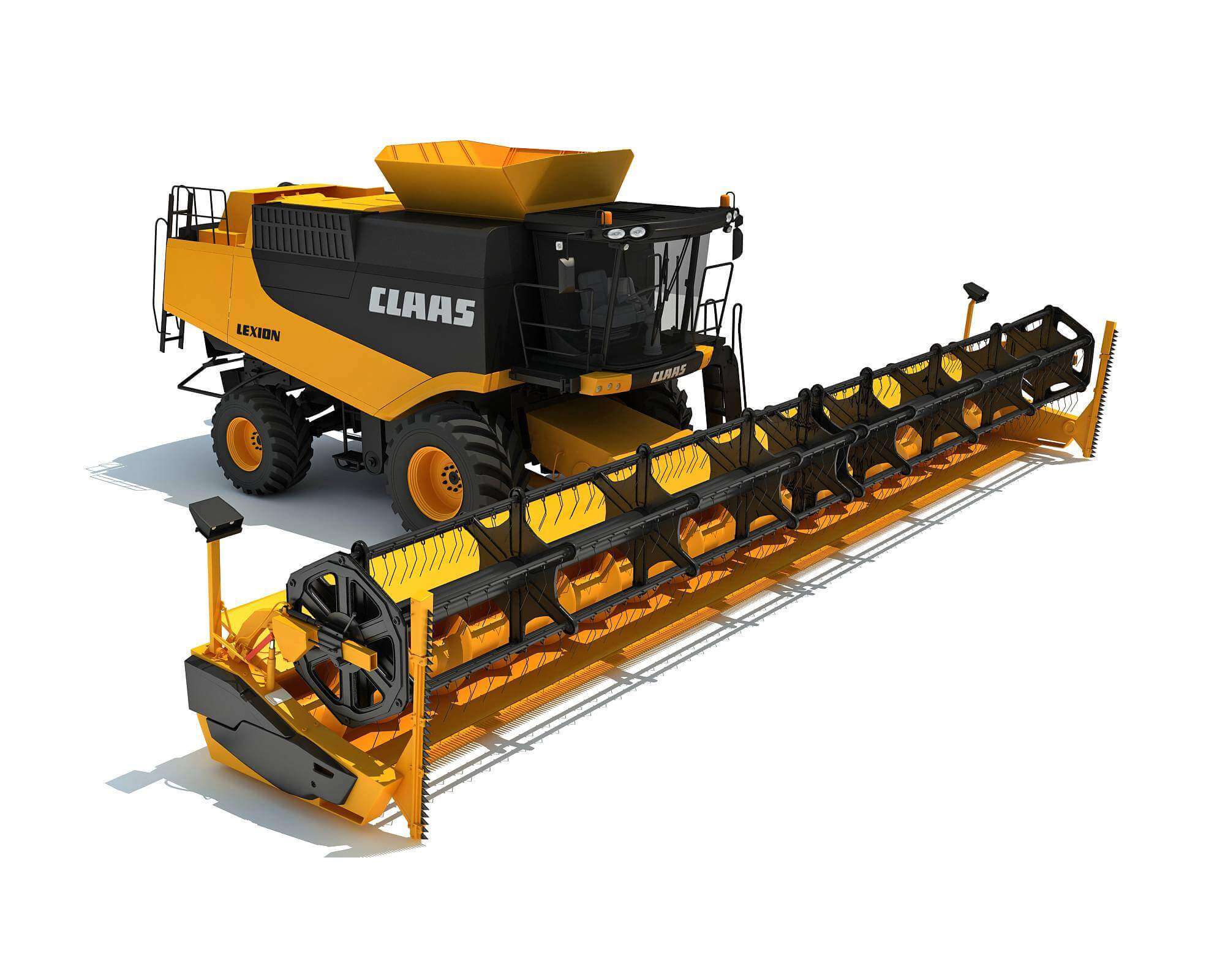 Claas Lexion Combine - 3D Model by 3D Horse