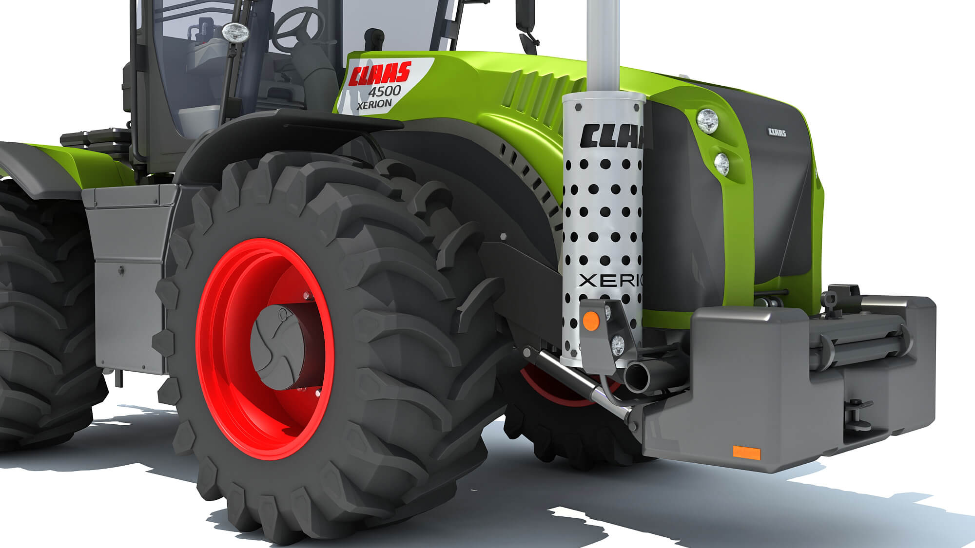 CLAAS Xerion Tractor - 3D Model by 3D Horse