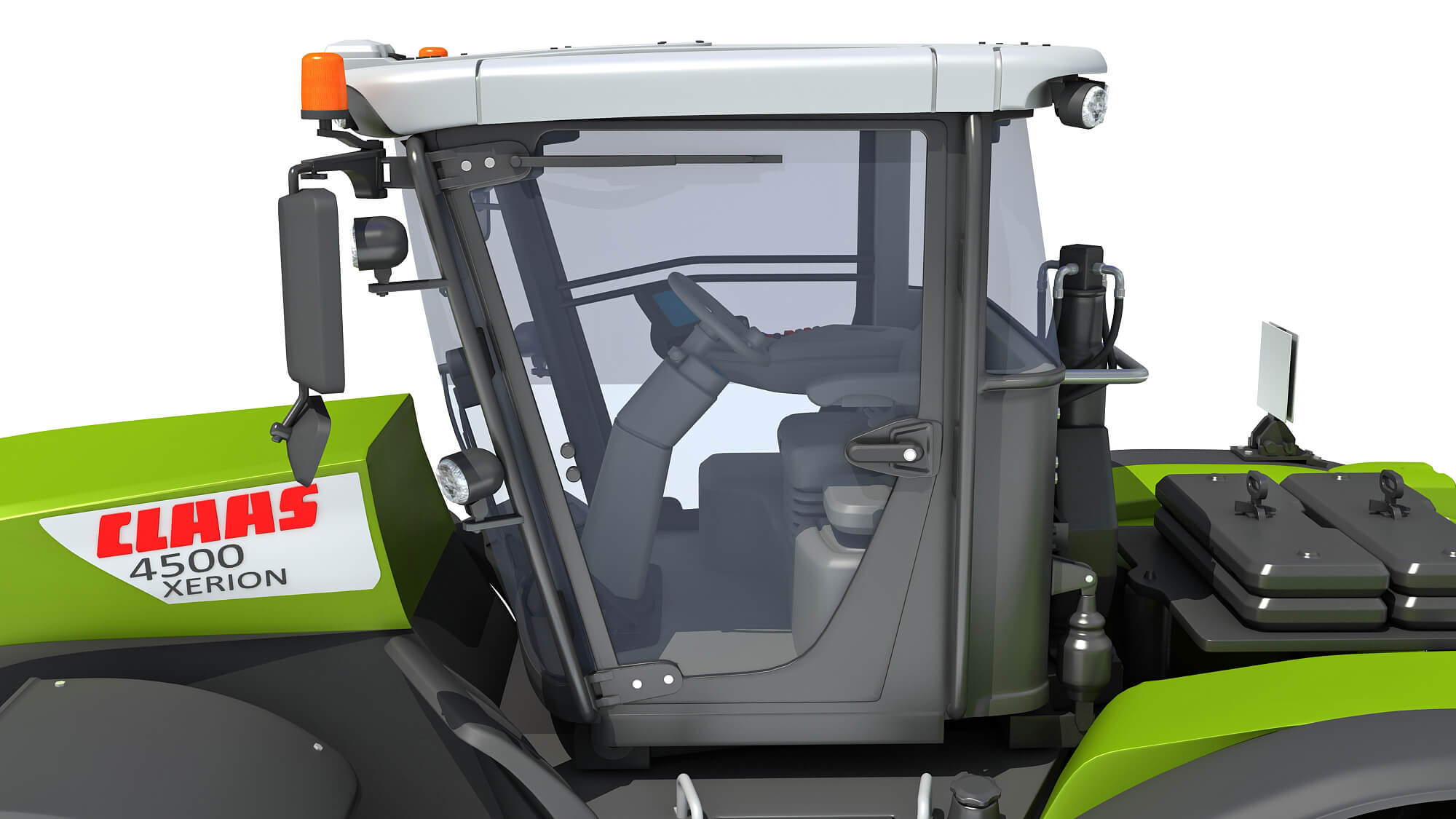 CLAAS Xerion Tractor - 3D Model by 3D Horse