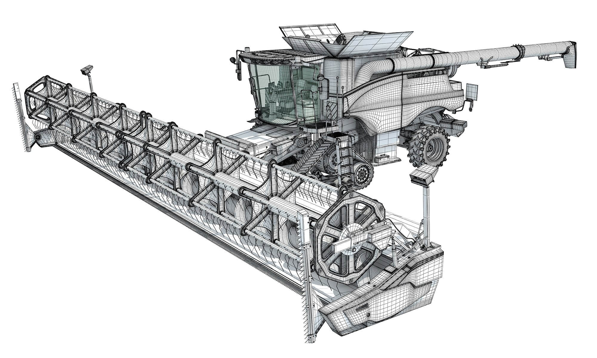 Combine 2020 - 3D Model by 3D Horse