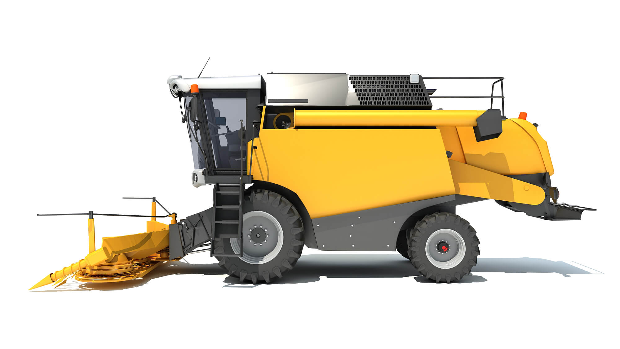 Combine Harvester - 3D Model by 3D Horse