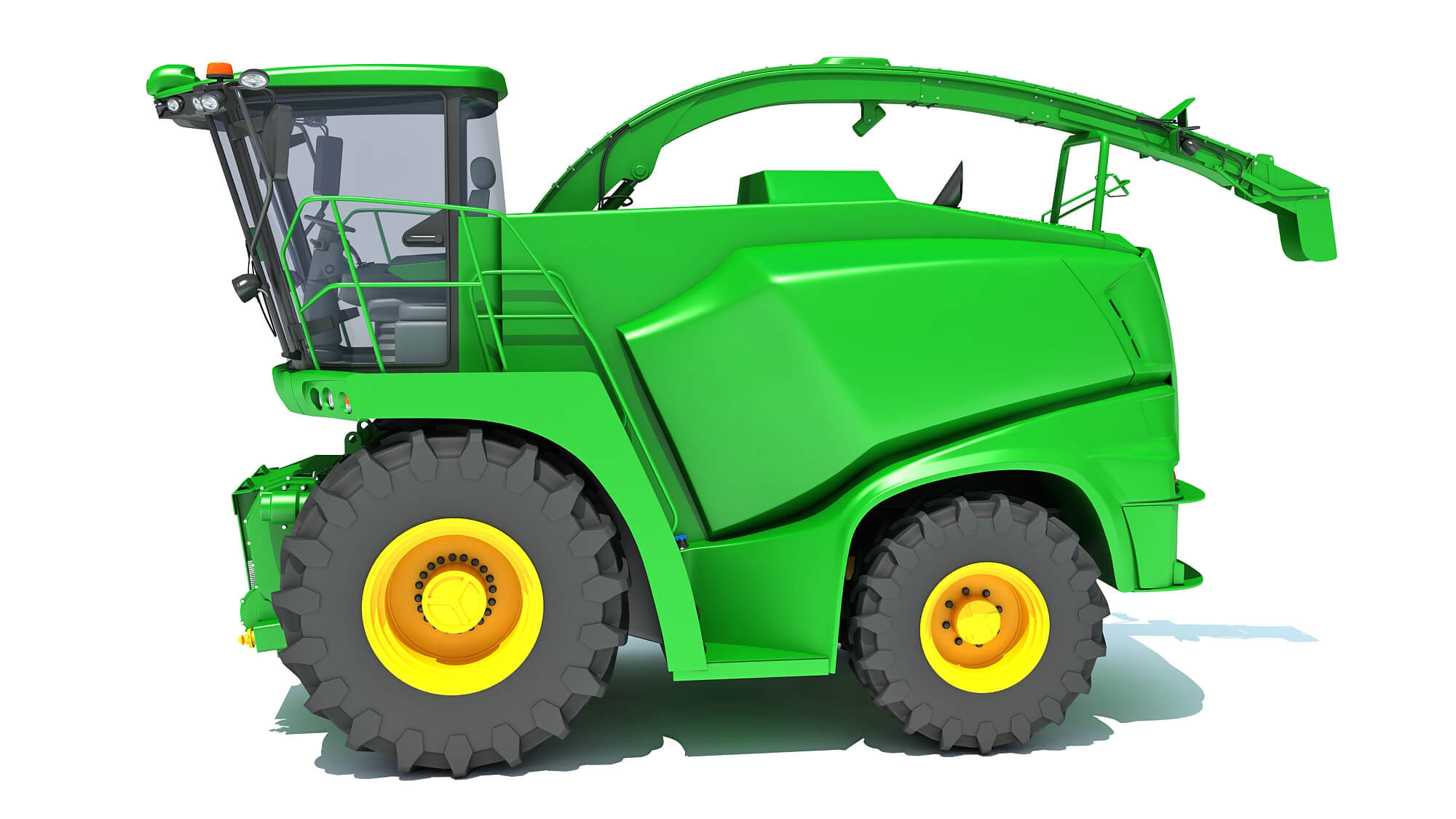 Combine Harvester - 3D Model by 3D Horse