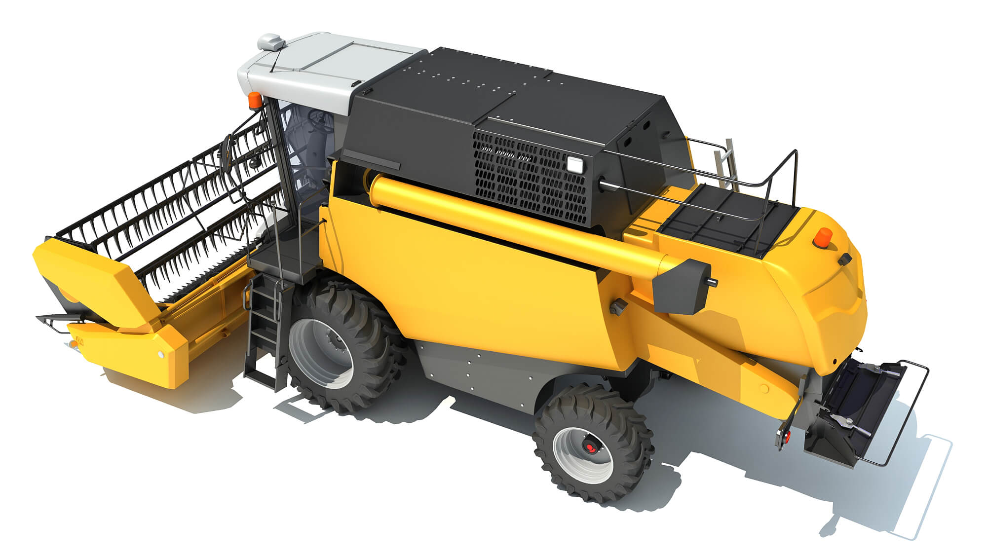 Combine Harvester - 3D Model by 3D Horse
